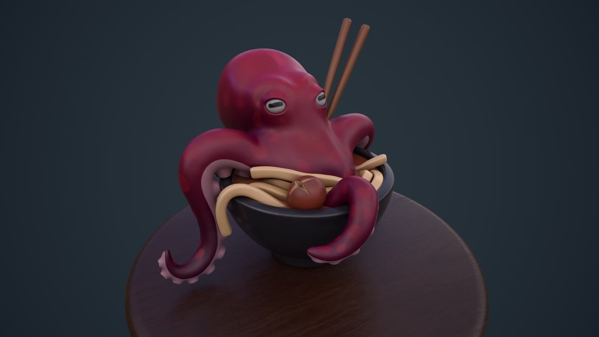 ArtStation - Dinner time - 3D