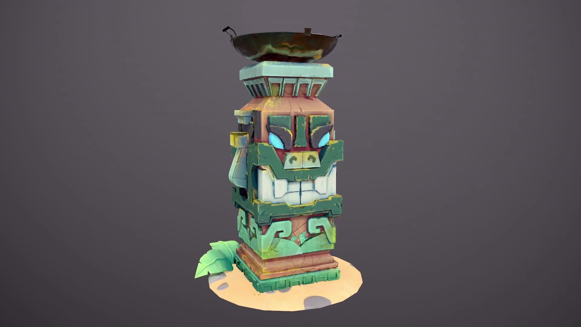 ArtStation - Stylised Brazier