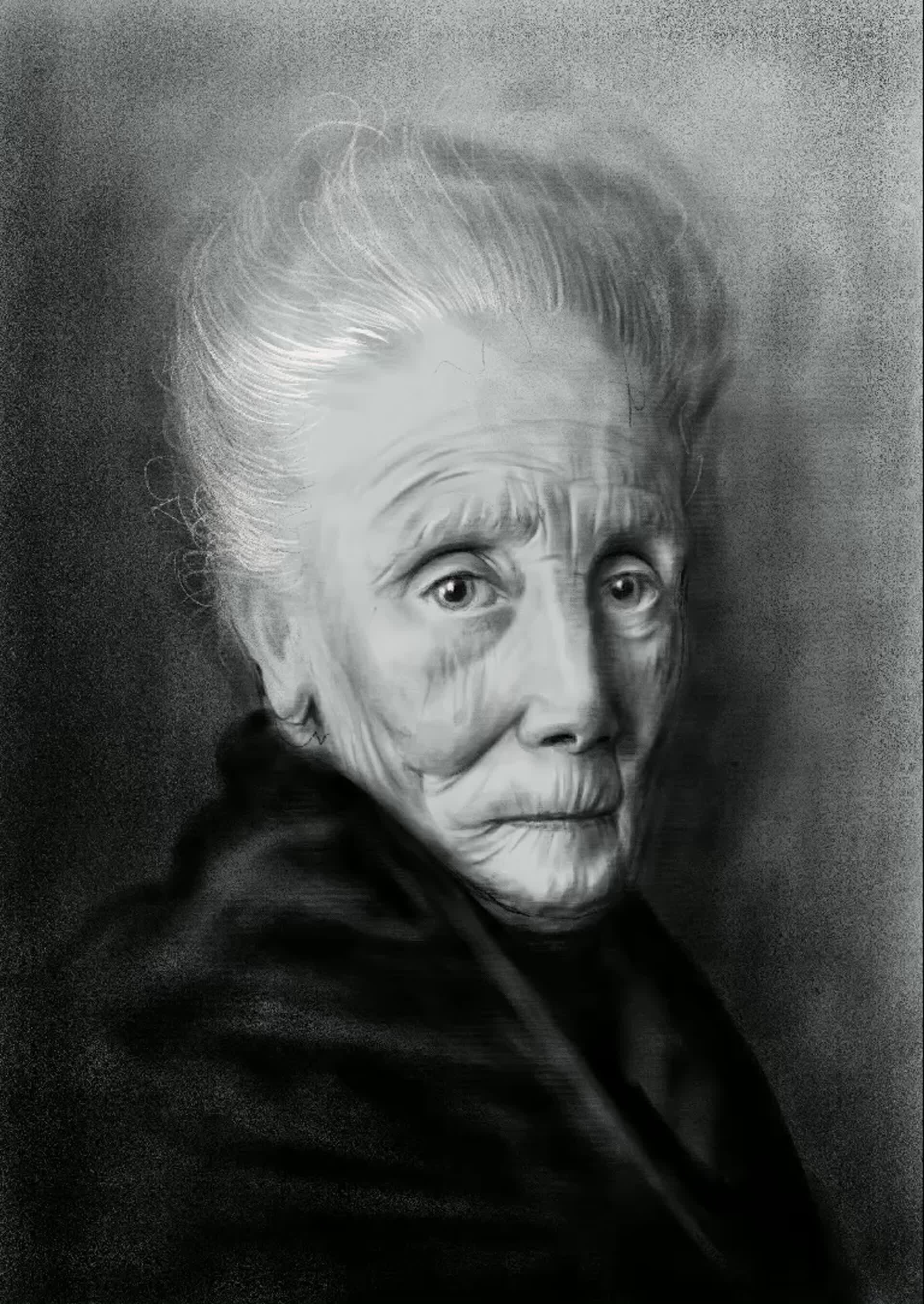 ArtStation - Procreate Portrait breakdown/process