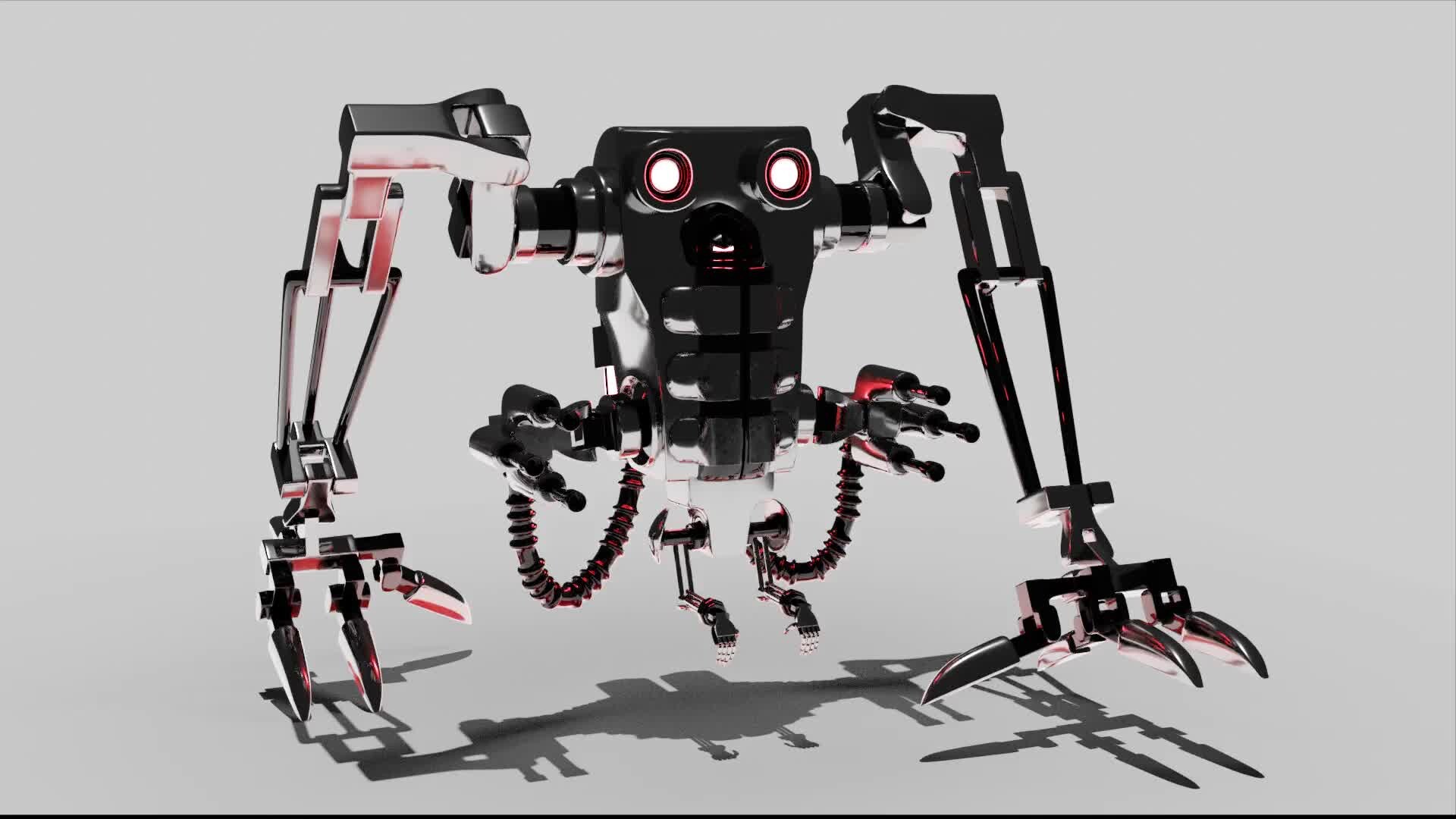 ArtStation - Mech Walk Cycle