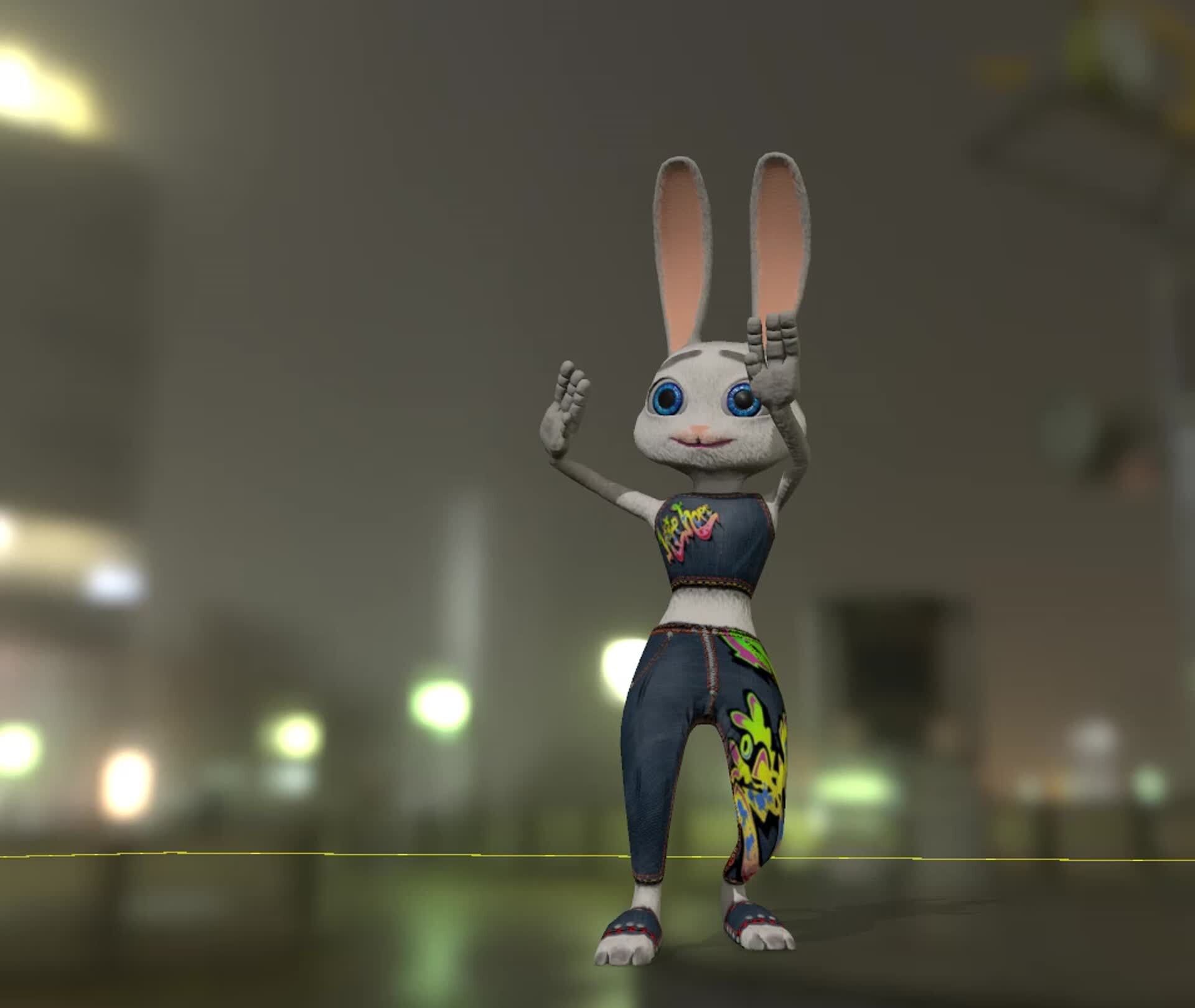 ArtStation - Dancer Rabbit 4