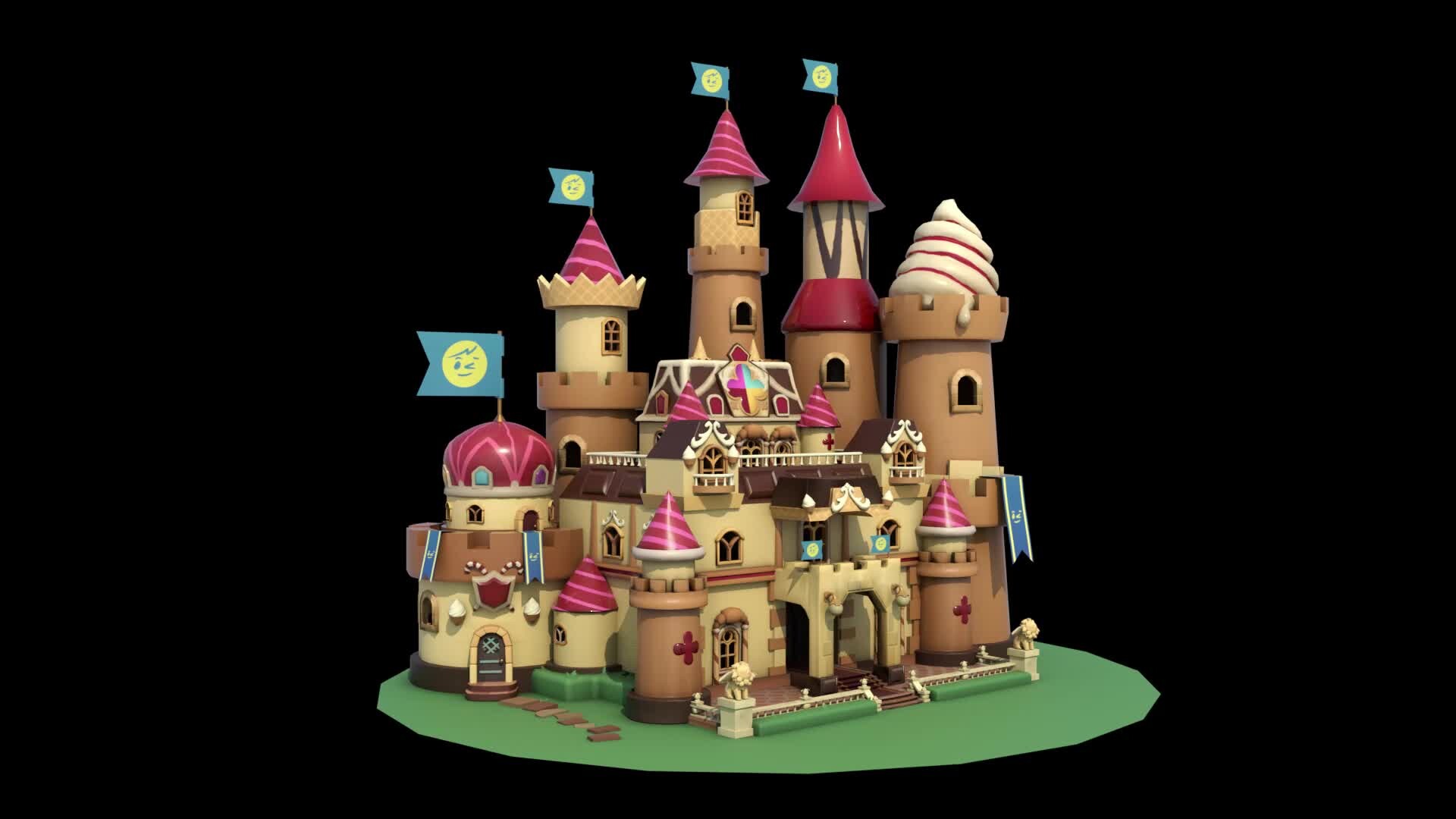 ArtStation - Cookie Run Kingdom Castle