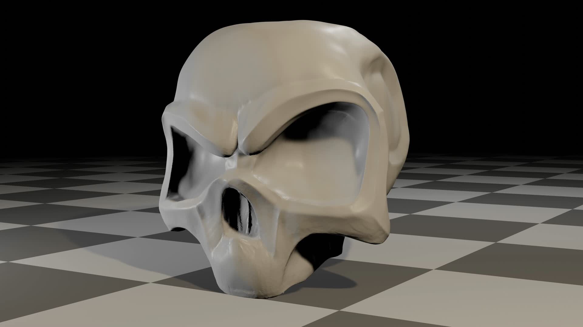 ArtStation - Stylized Skull