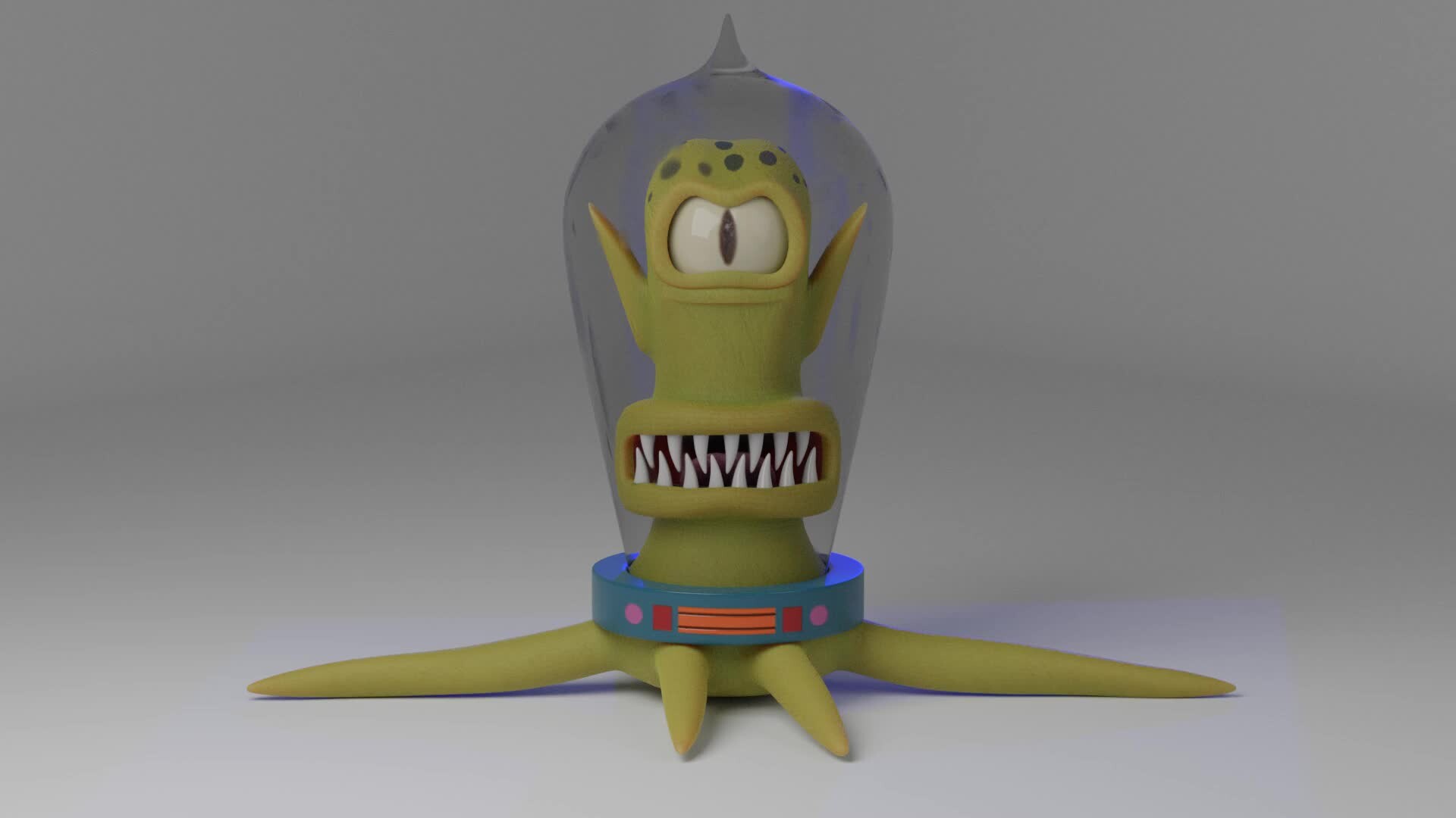 ArtStation - Kang(and Kodos) Character/Creature Model