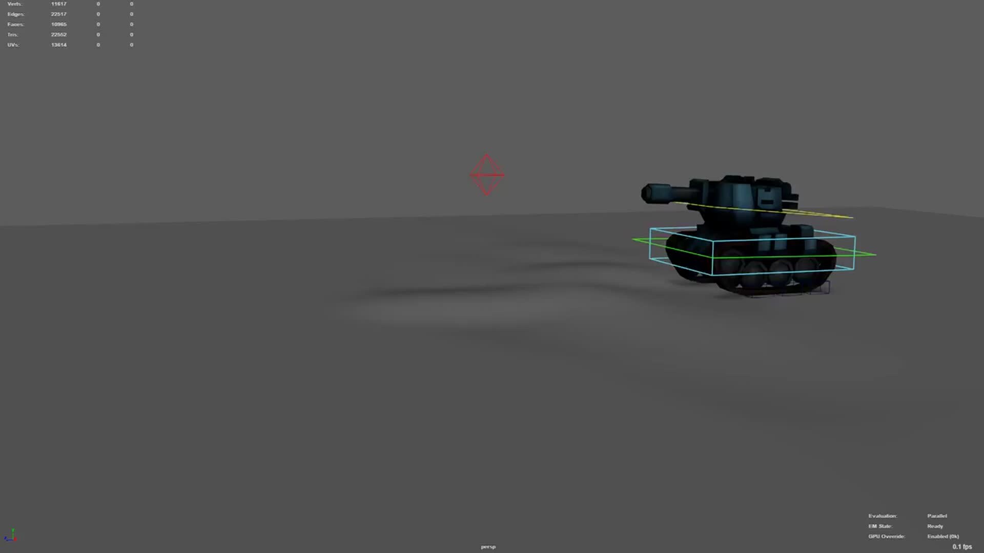 ArtStation - Tank Animation and Rig demonstration