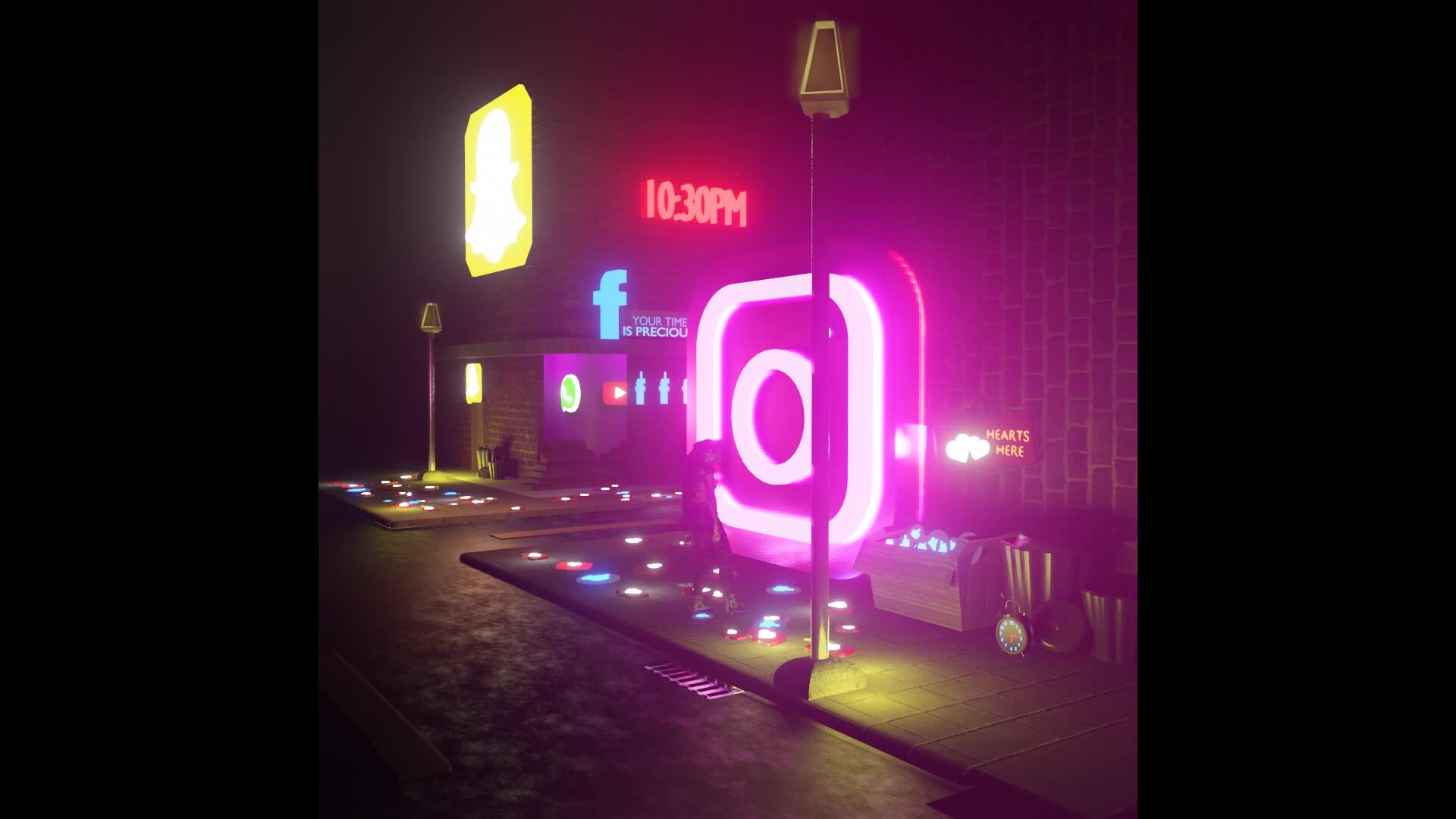 ArtStation - THE HARSH REALITY OF SOCIAL MEDIA