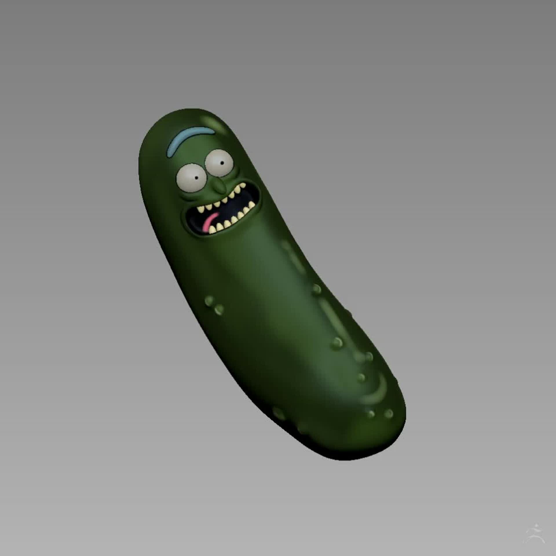 ArtStation - PICKLE RICK