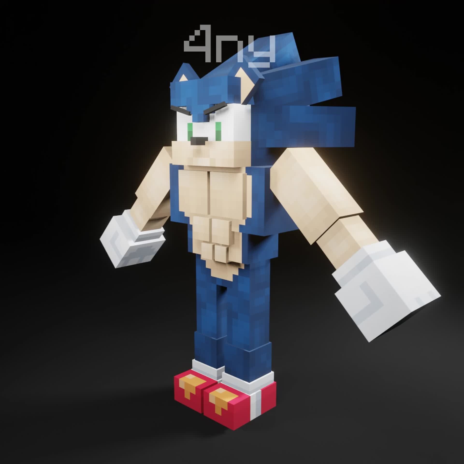 ArtStation - Buff sonic