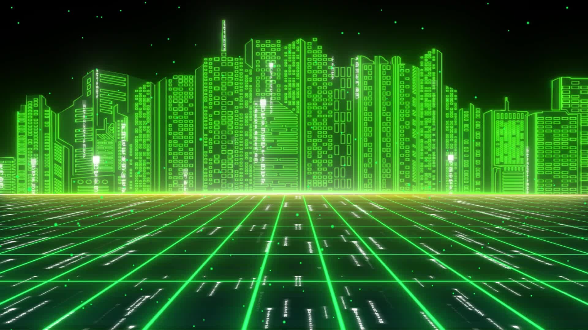 ArtStation - Matrix Coding Youtube Intro Animation