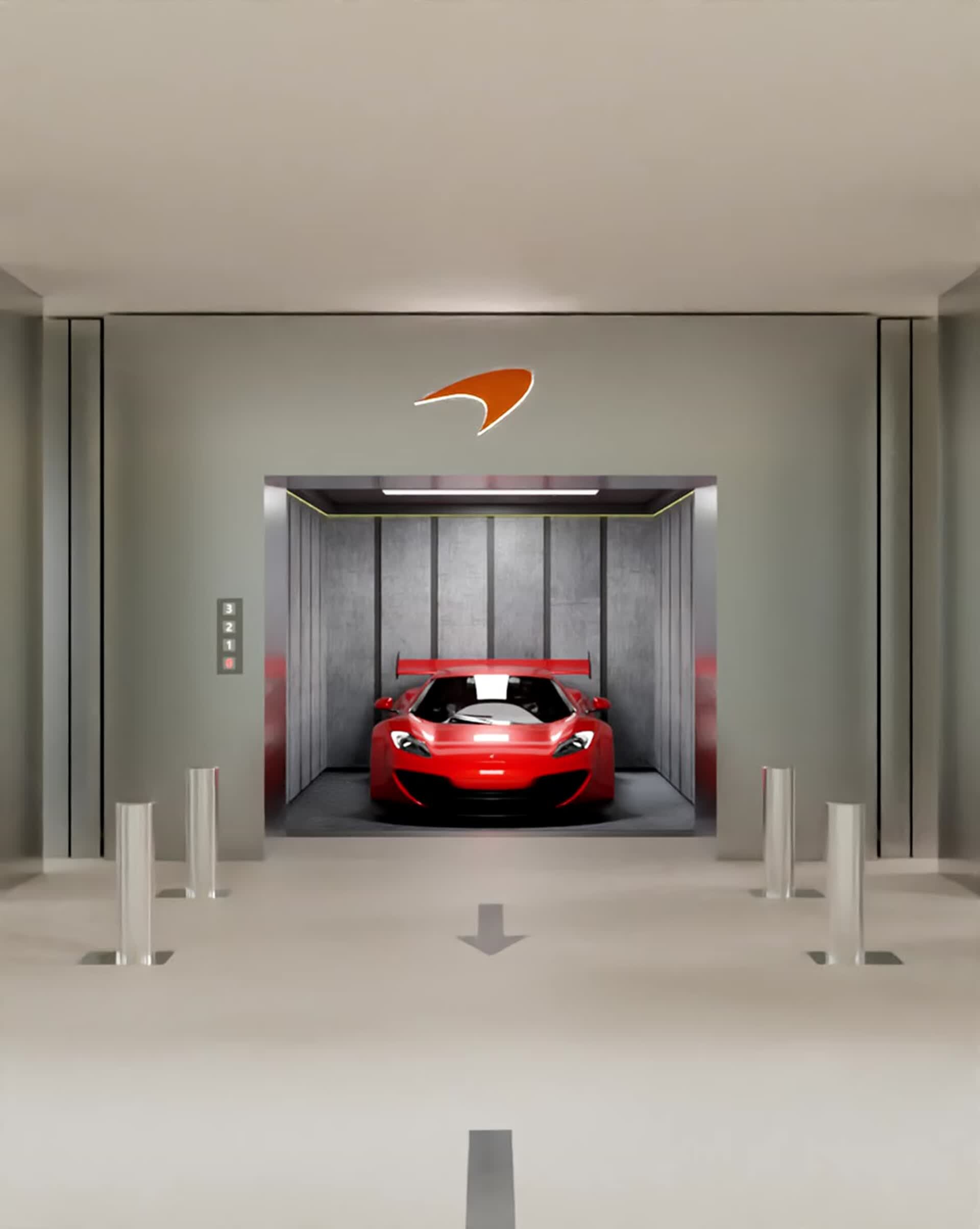 ArtStation - Lift animation with car swapping In Blender