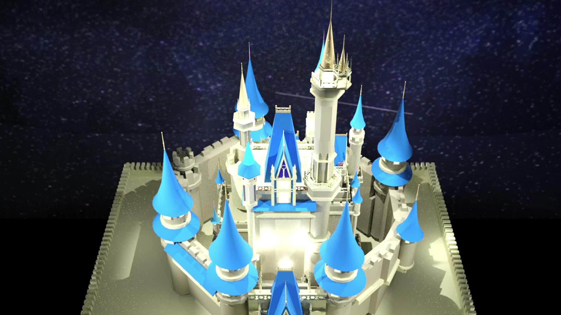 ArtStation - DISNEY CASTLE