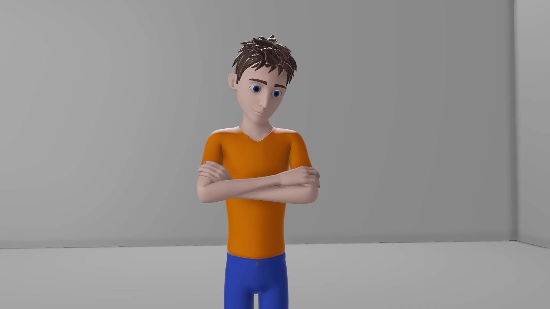 ArtStation - 3D Dialogue practice animation