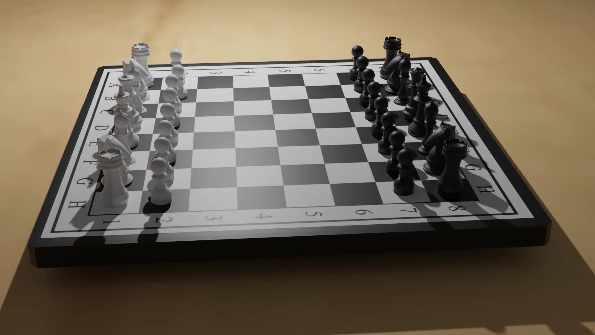 ArtStation - 3D Chess animation