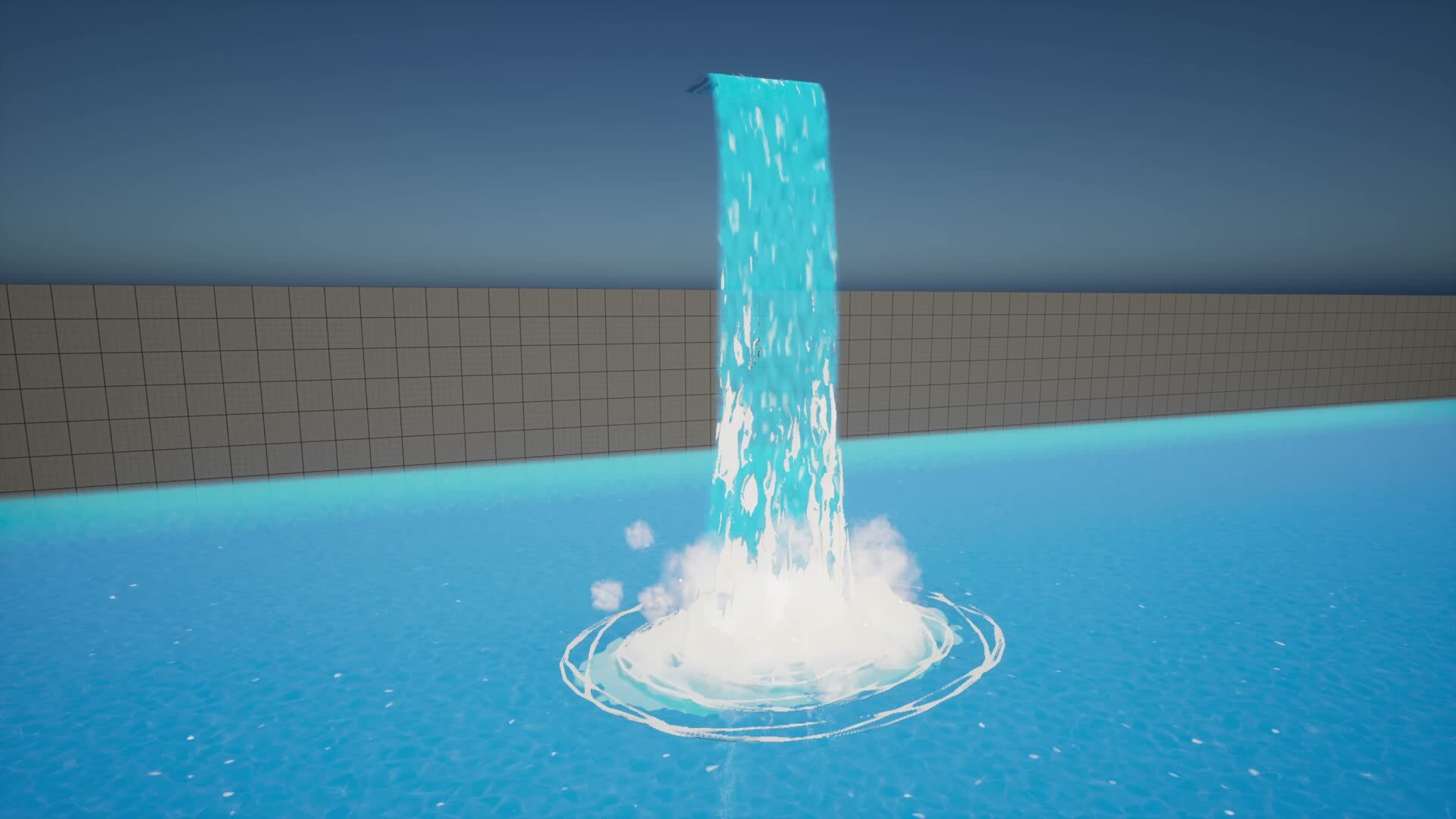 ArtStation - Stylized Waterfall