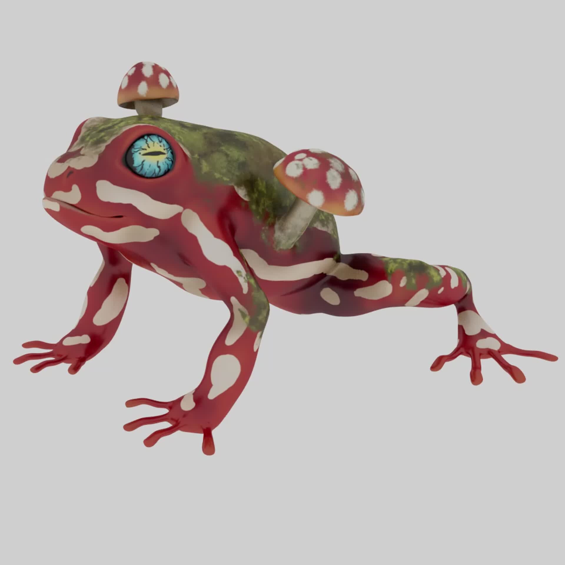 ArtStation - Frog Enemy Animations