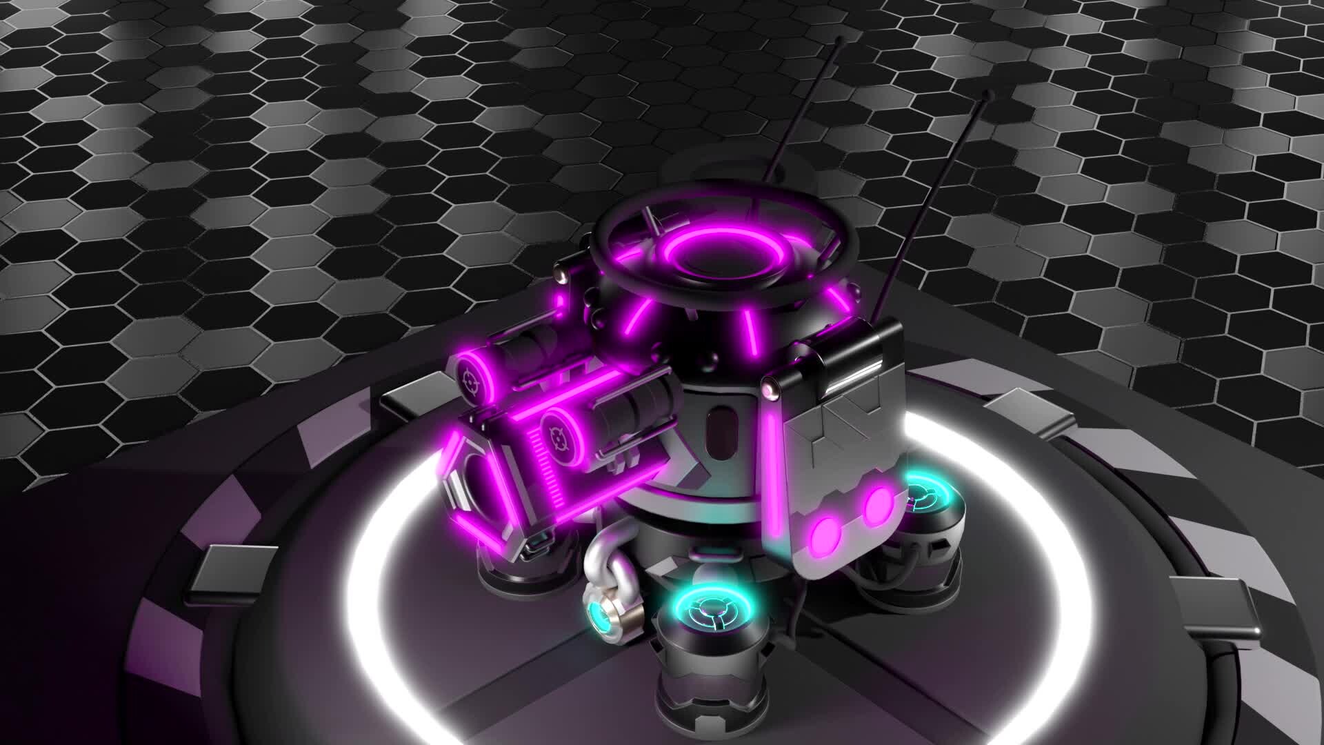 ArtStation - Scrappy Turret (BS) - Sci-fi mod