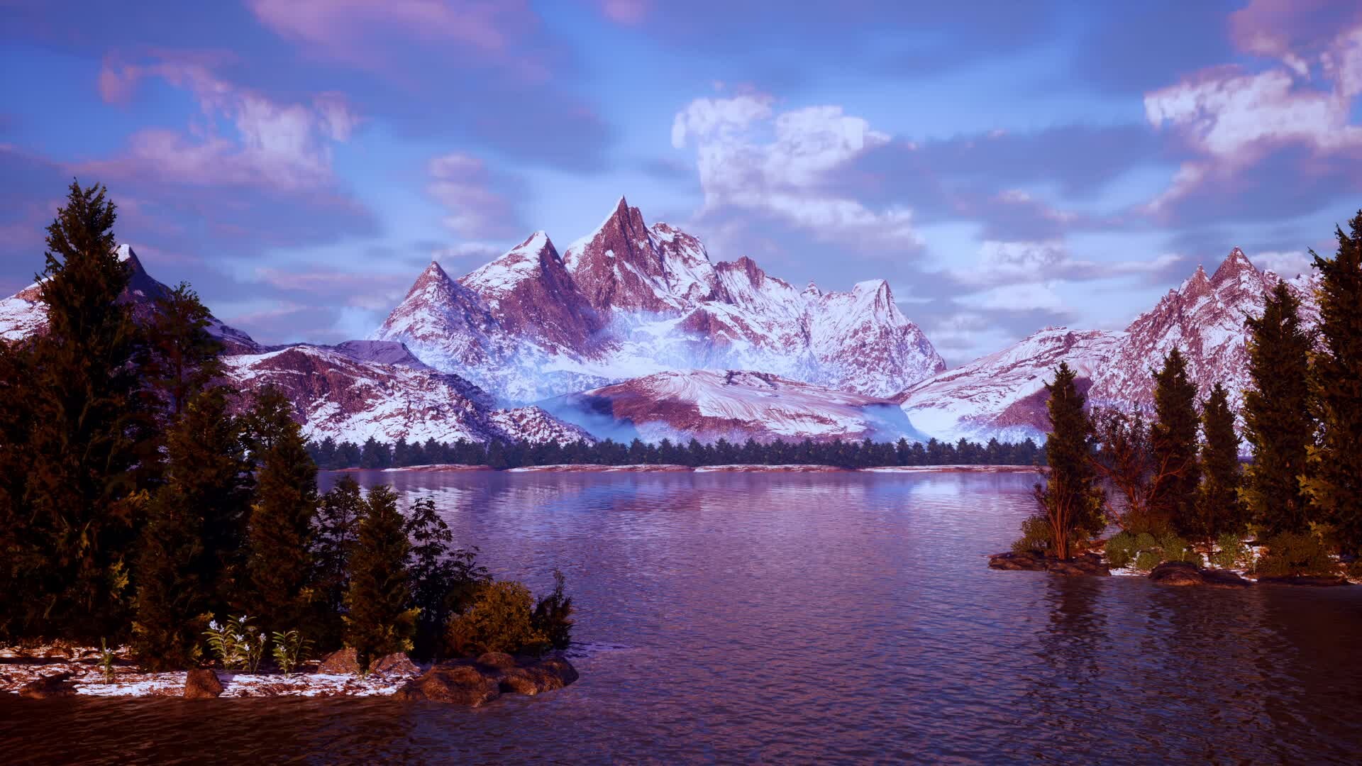 ArtStation - Majestic mountains