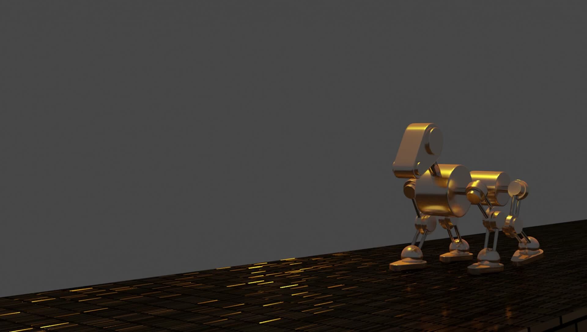 ArtStation - robot dog animation