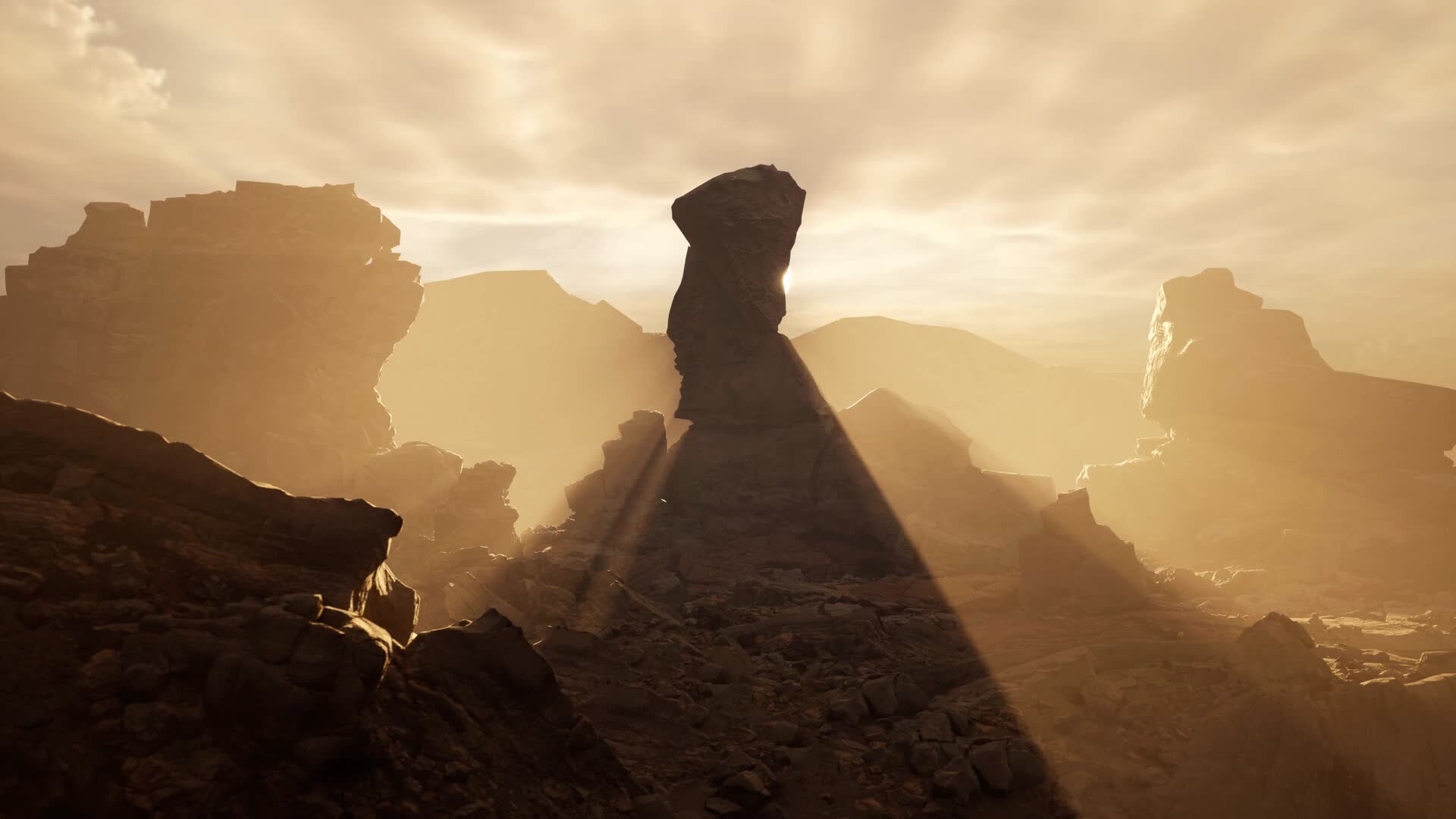 ArtStation - Unreal Engine 5 - Martian Environment