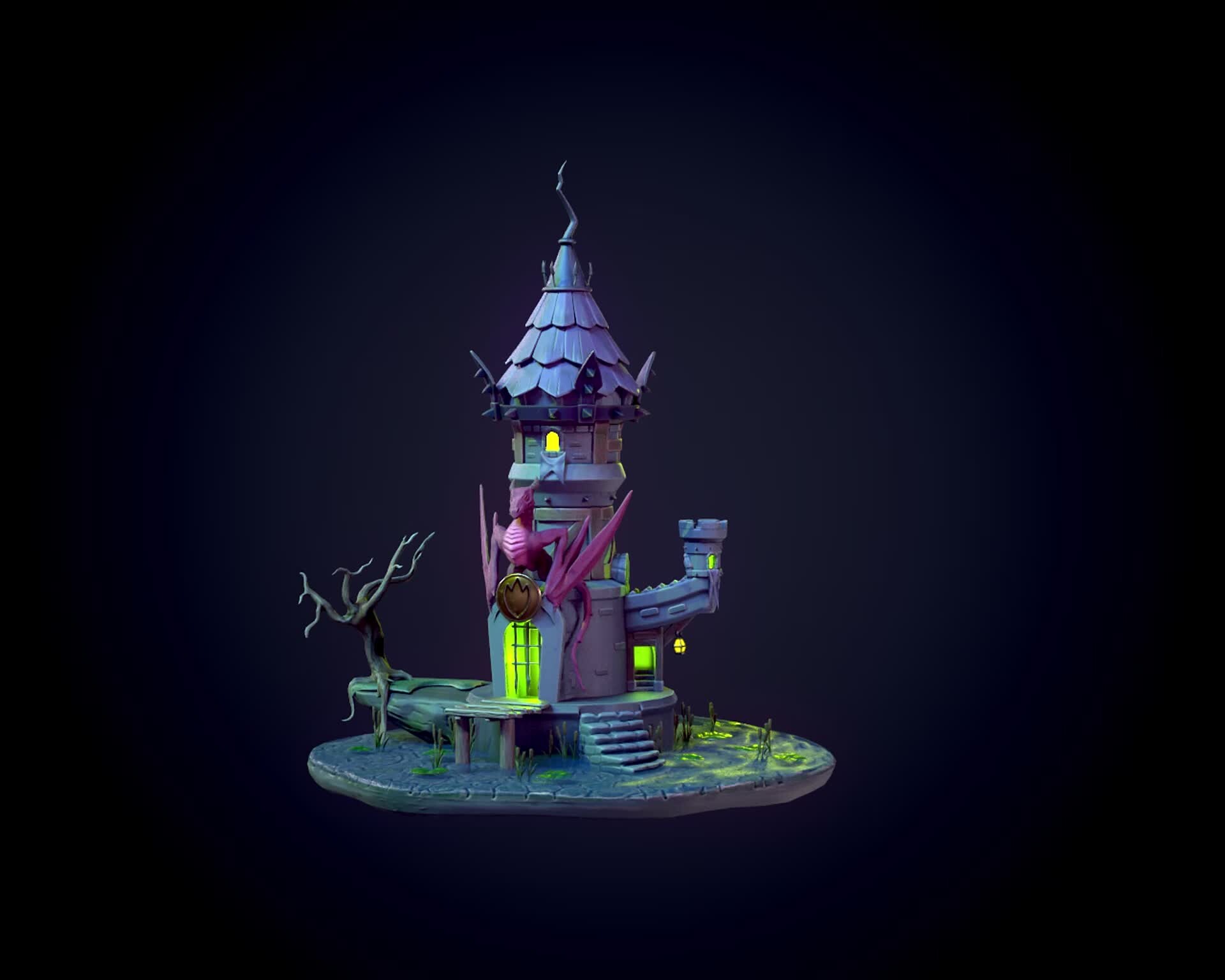 ArtStation - Dark Tower
