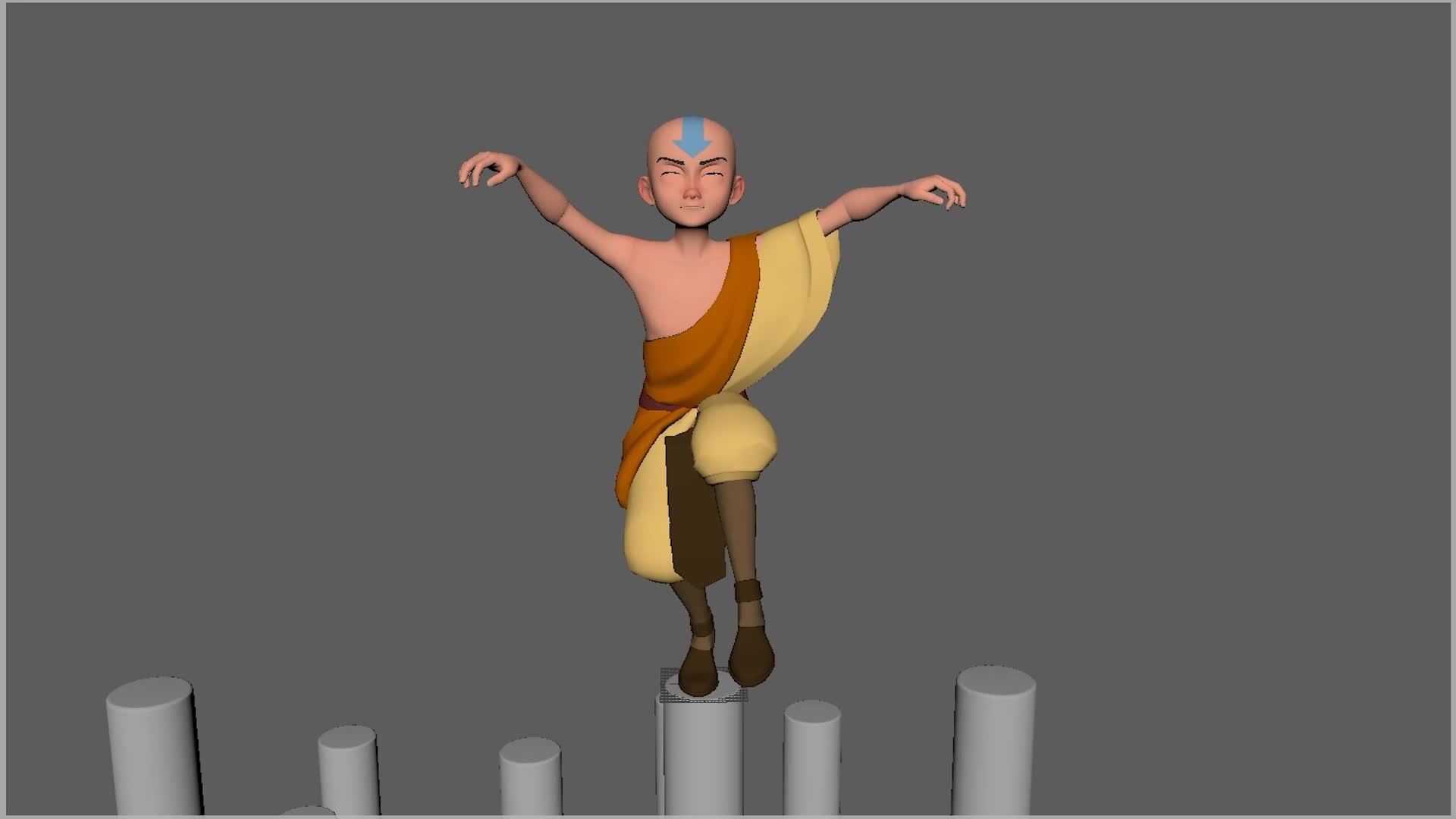 ArtStation - Idle Cycle Study