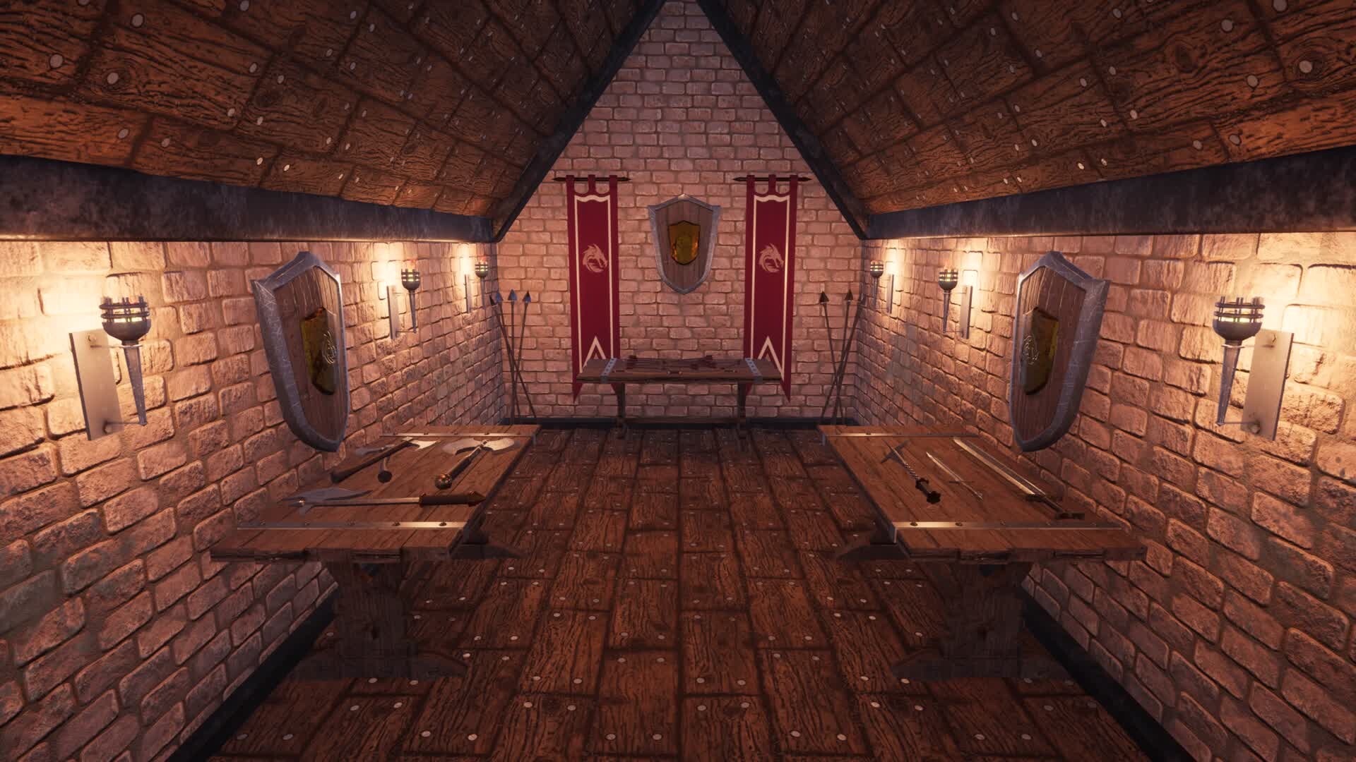 ArtStation - Medieval Weapons Room
