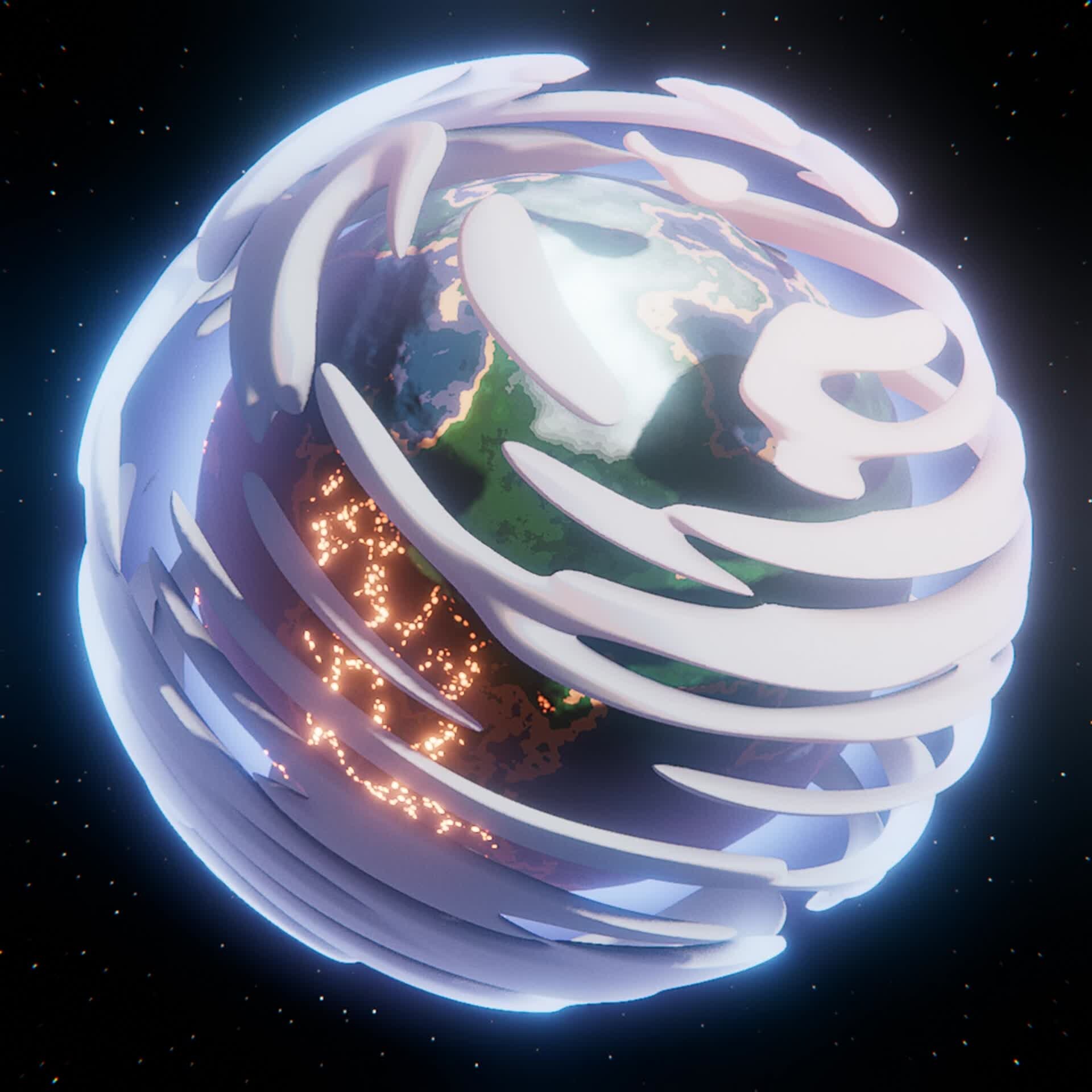 ArtStation - Stylized Procedural Planet