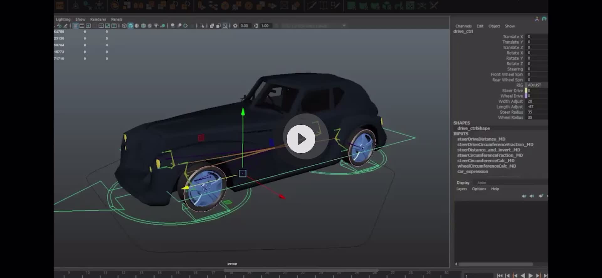 ArtStation - Car rig