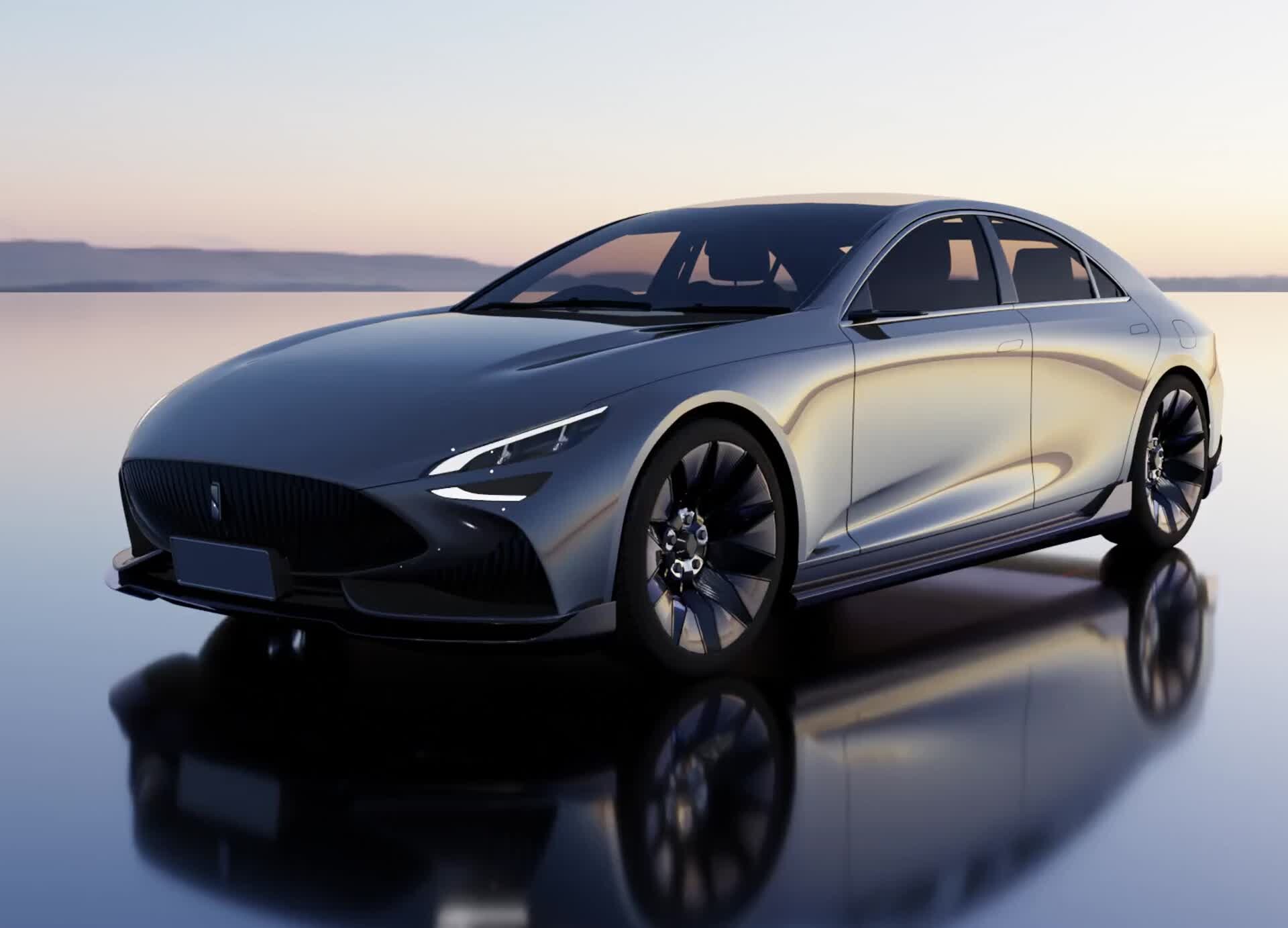 ArtStation - sedan concept design