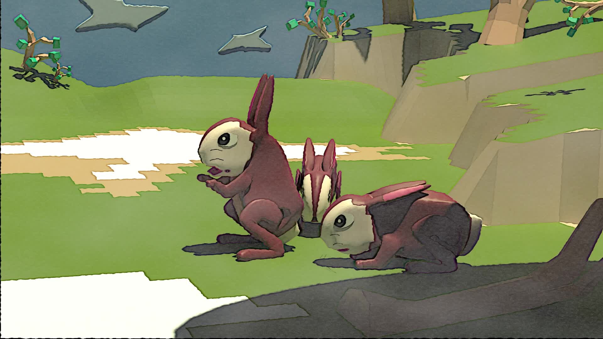 ArtStation - Goddess of Spring Reanimated - Scene 79 Rabbits