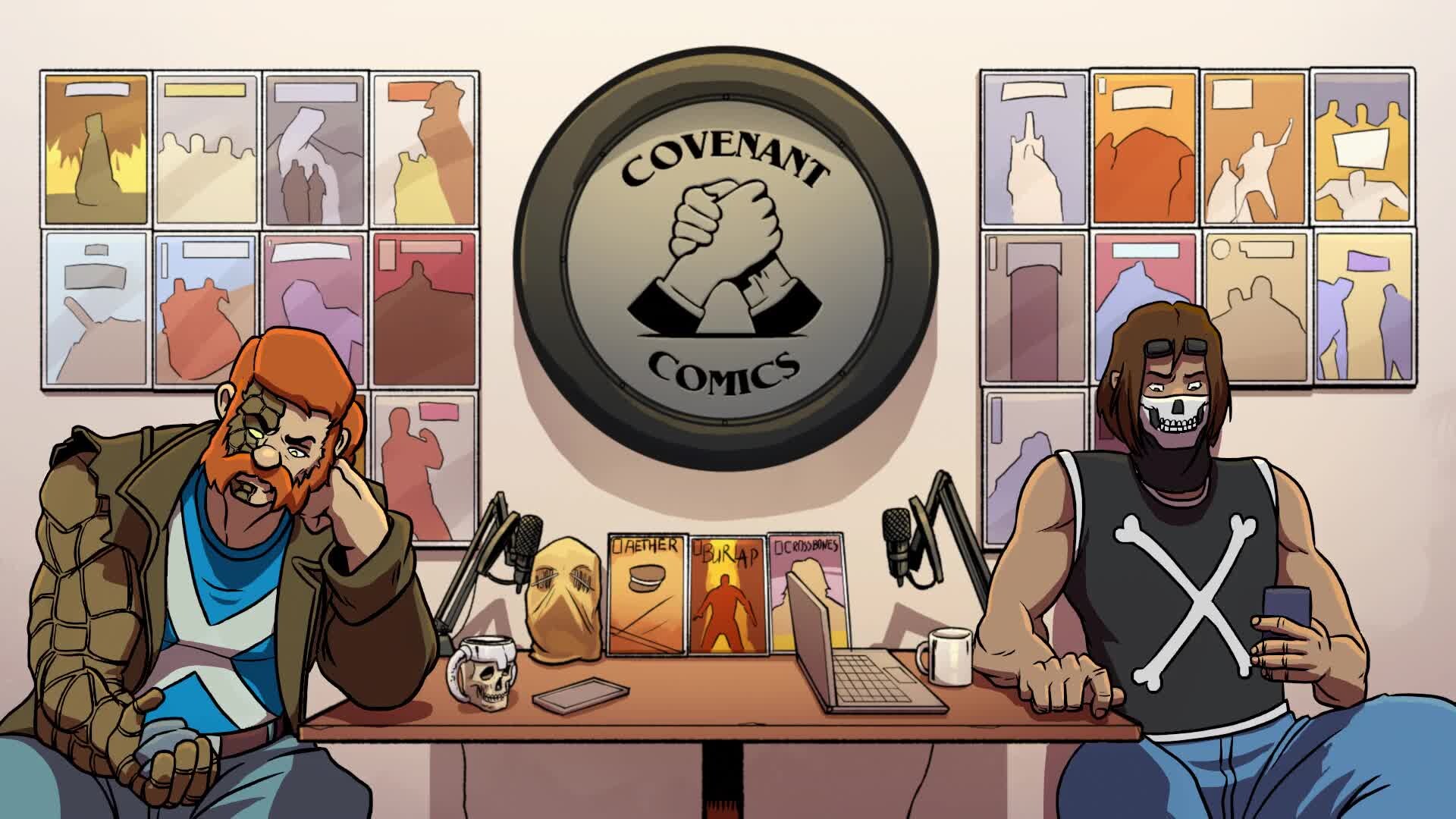 ArtStation - Covenant Comics Podcast animation