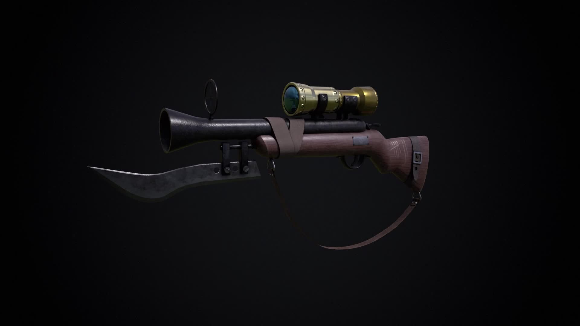ArtStation - Stylized Gun