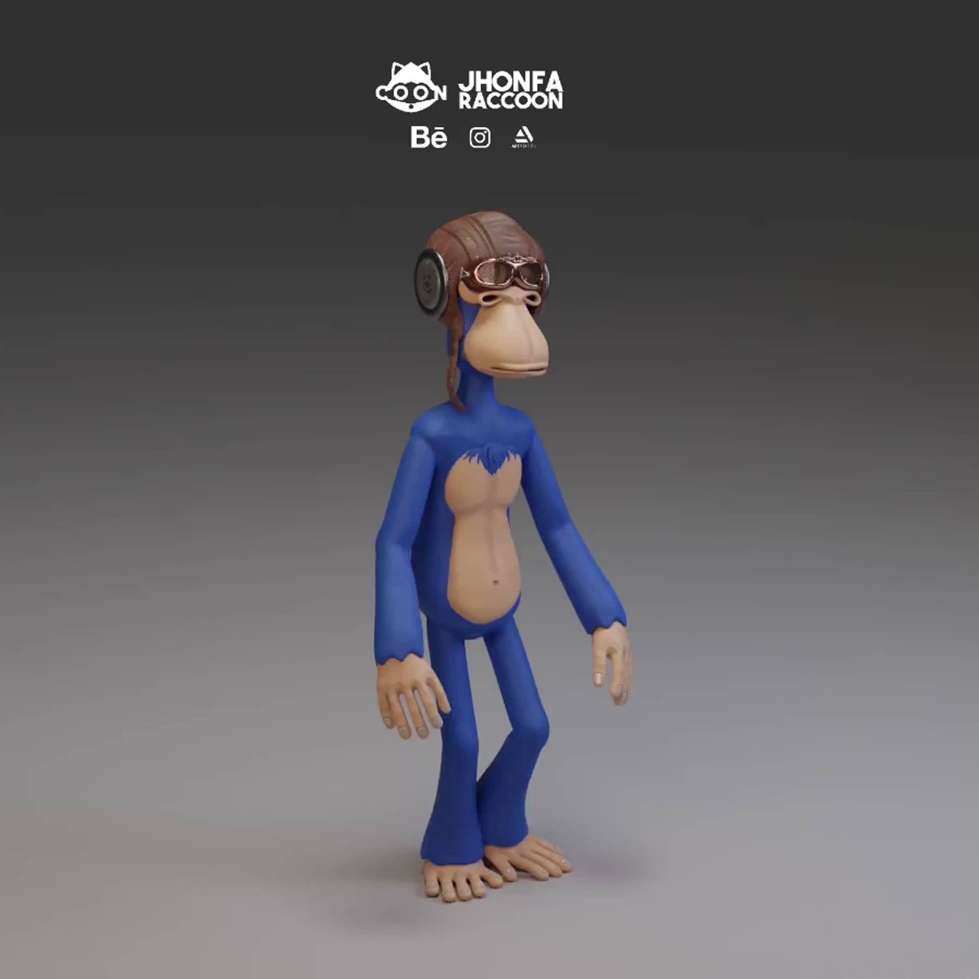 ArtStation - Bored Ape 3D