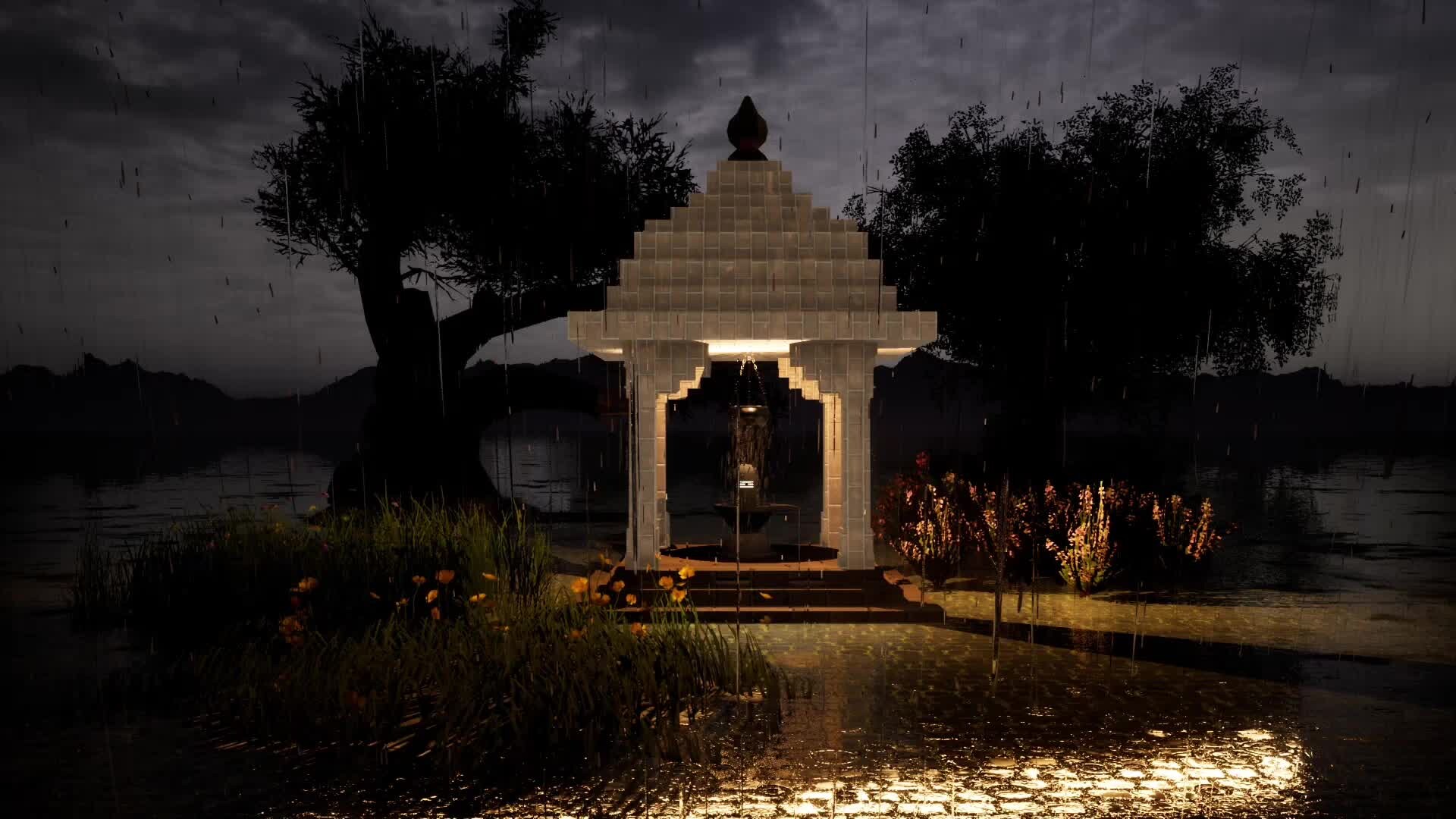 ArtStation - Lord shiva temple