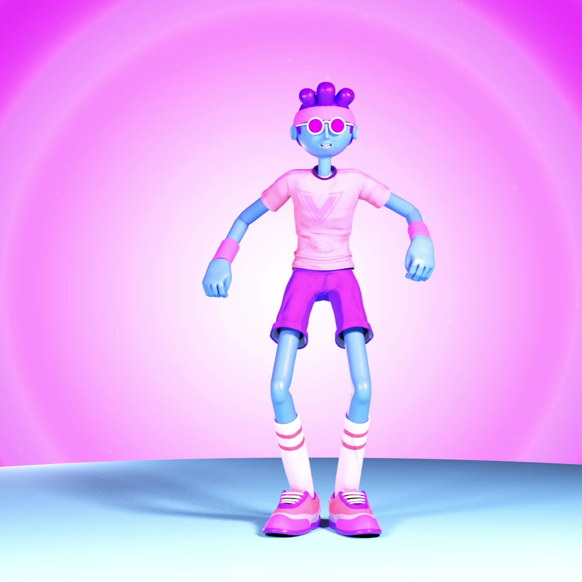 ArtStation - Aerodynamic Dance Animation