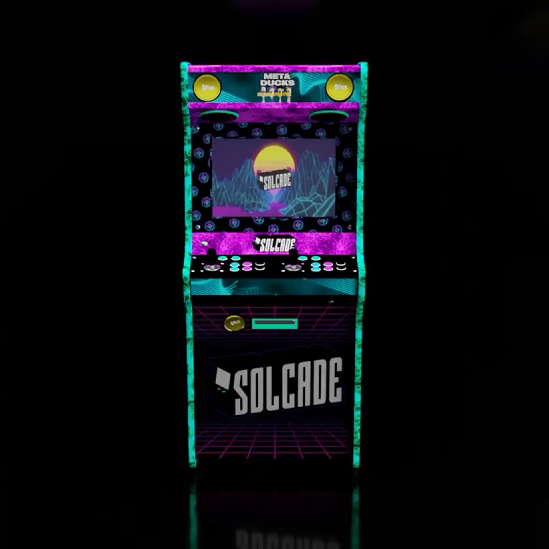 ArtStation - Solcade Solana Arcade Design