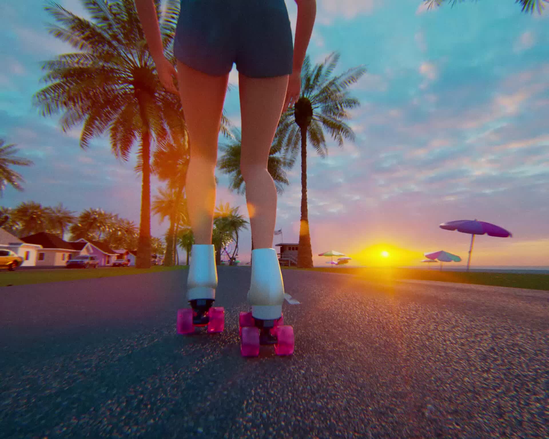 ArtStation - Roller Girl