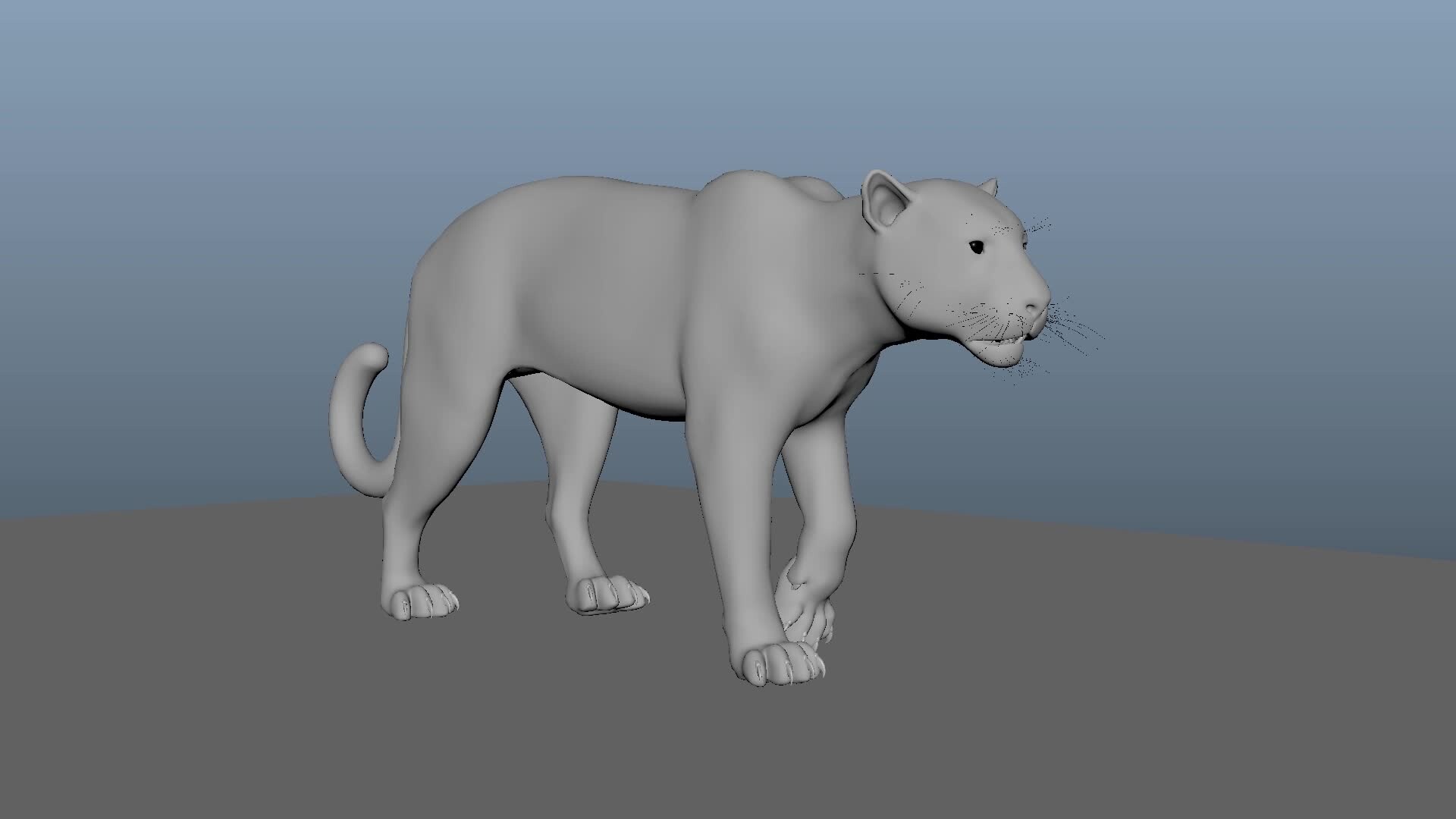 ArtStation - Leopard Walk Cycle