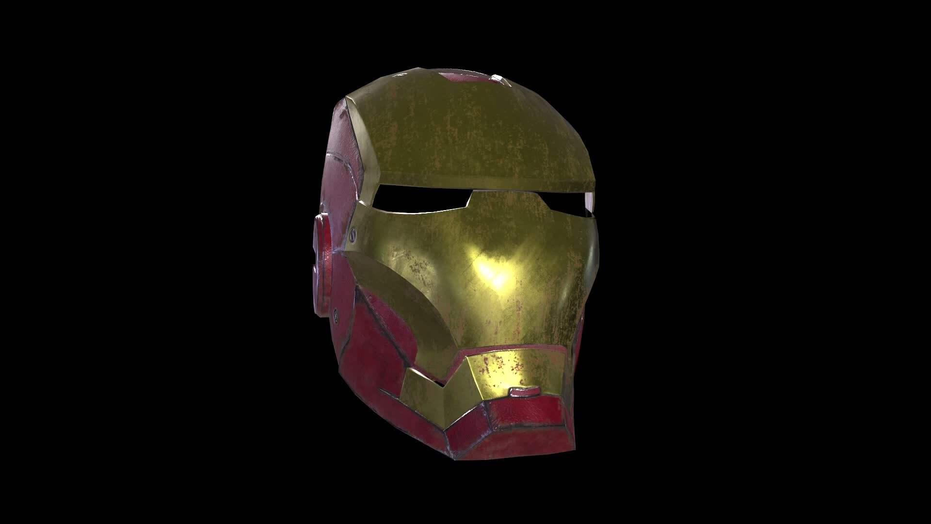 ArtStation - IRON MAN HELMET