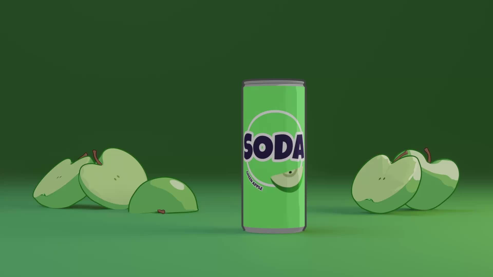ArtStation - 3D Animation - Soda Advertisement