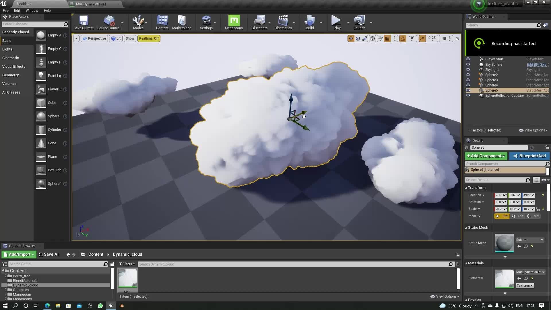 ArtStation - Dynamic Cloud