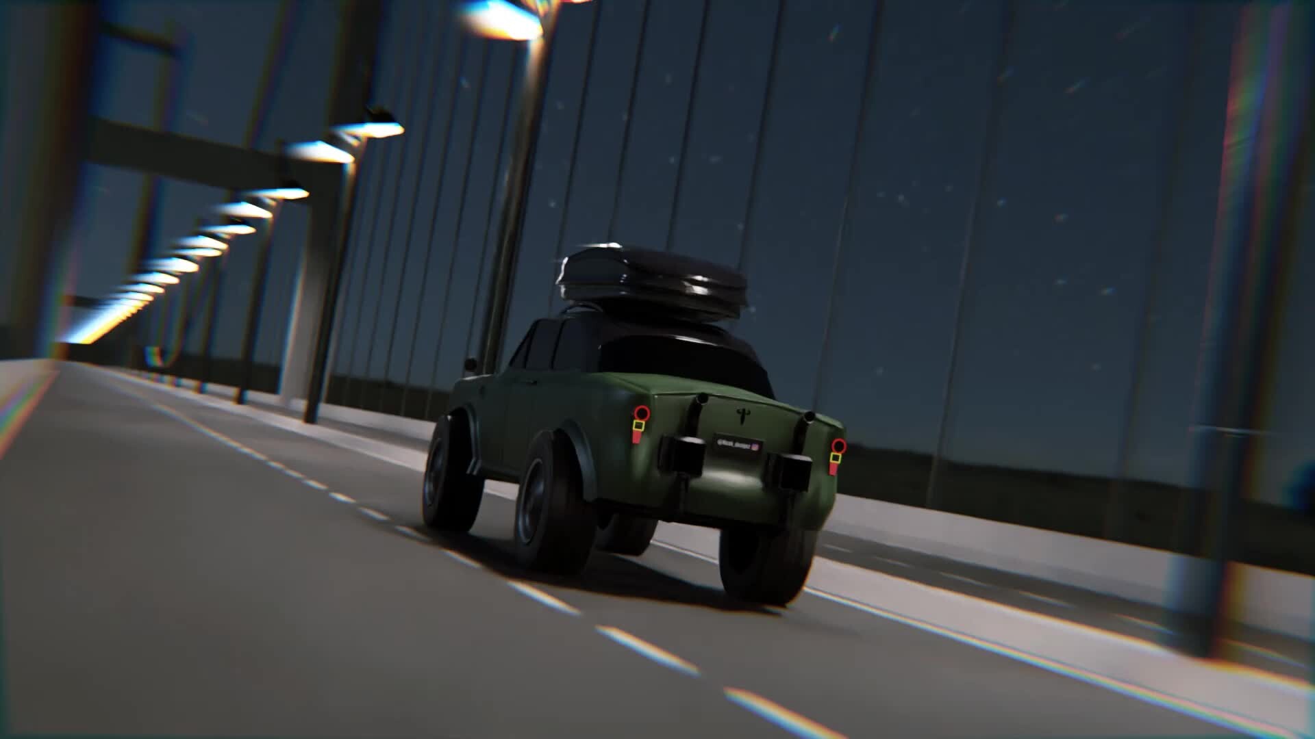 ArtStation - Vintage Modified Concept Car