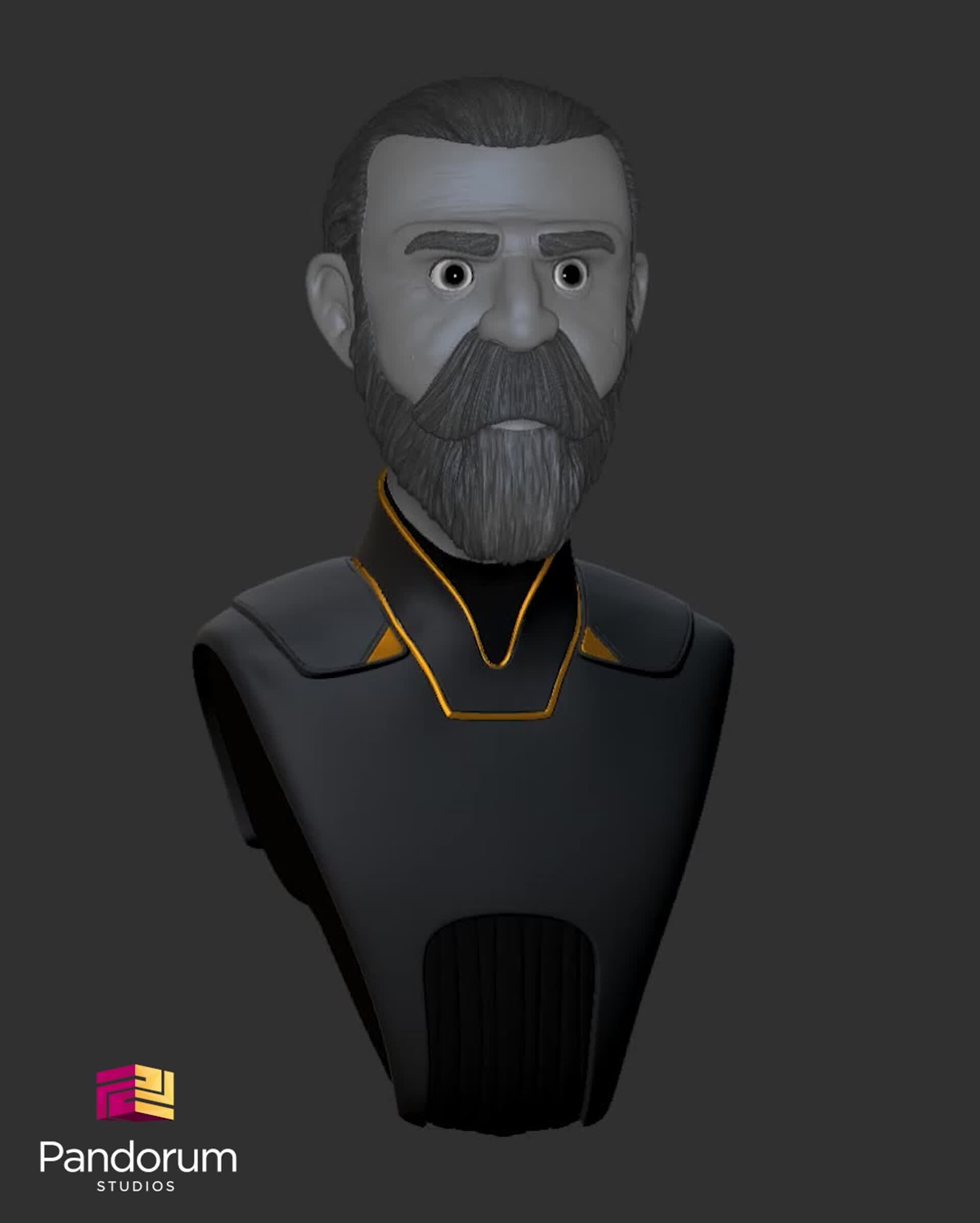 ArtStation - Man Bust