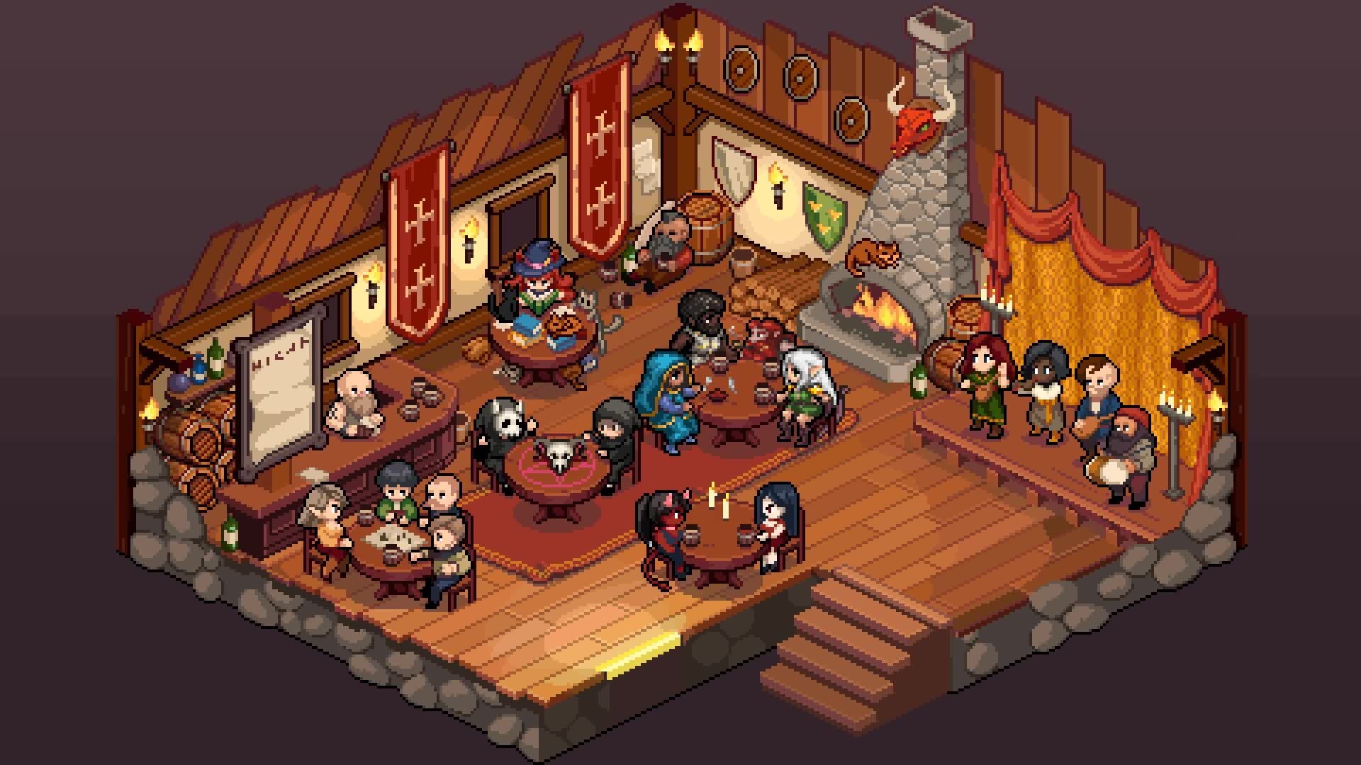 ArtStation - Fantasy Tavern Animation