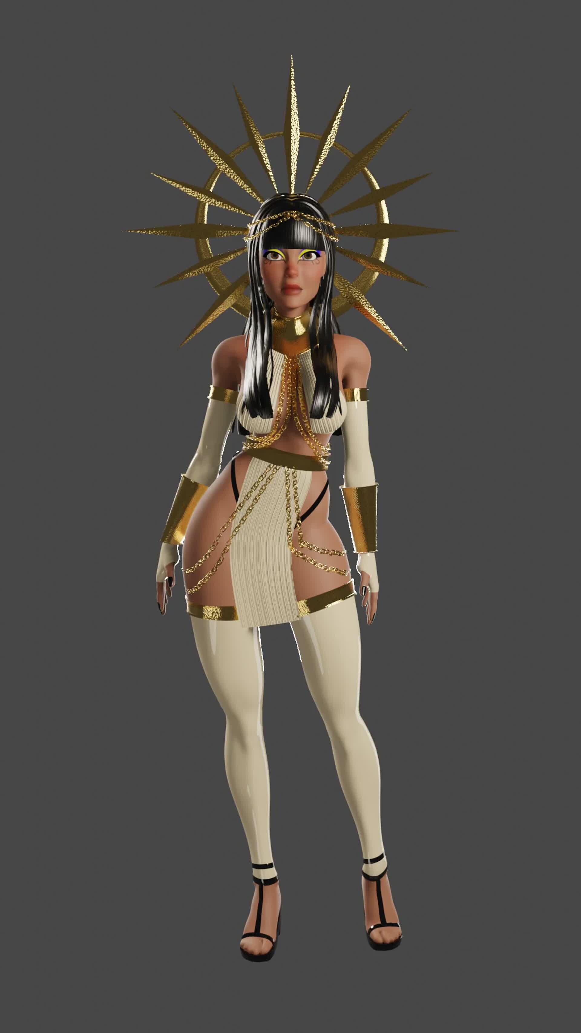 ArtStation - Egyptian Kleo