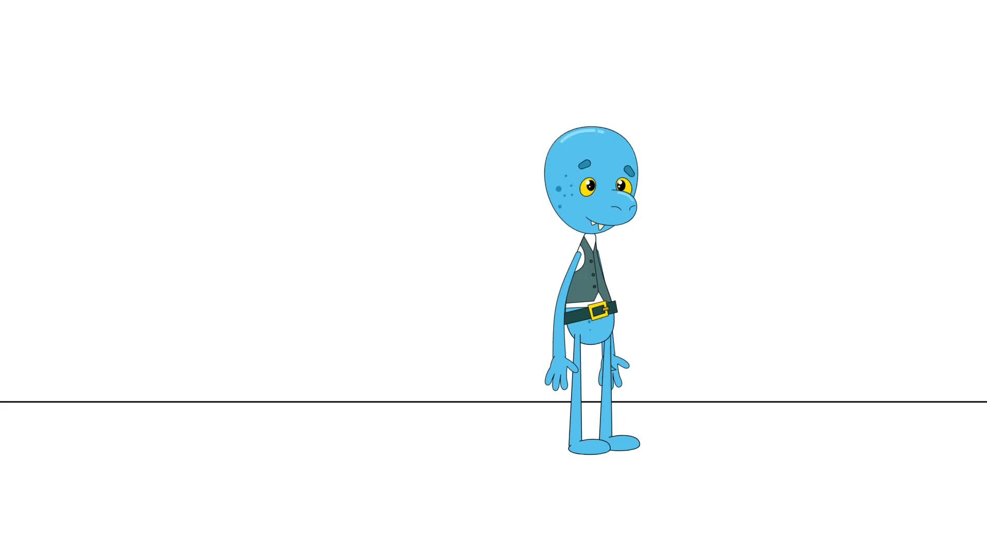 ArtStation - Alien 2D animation demo