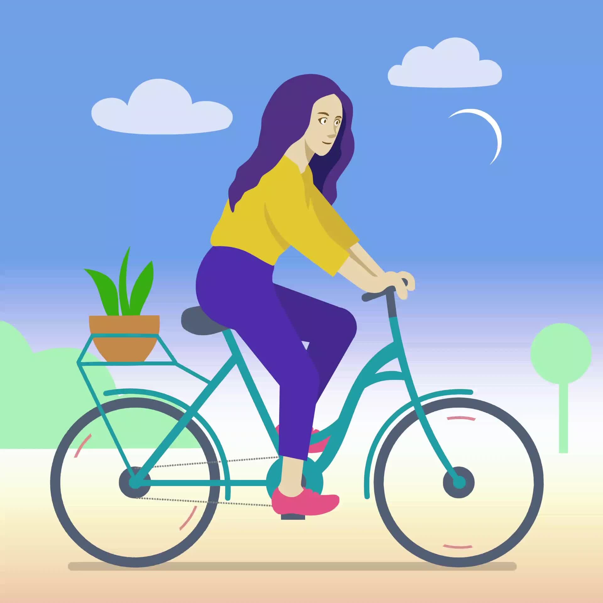 ArtStation - Cycling Animation