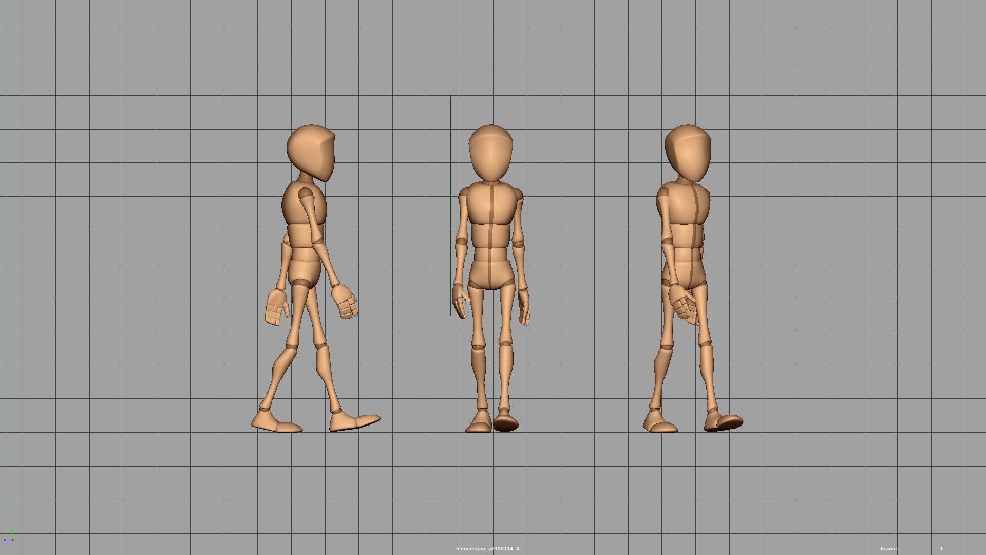 ArtStation - 3D walk cycle
