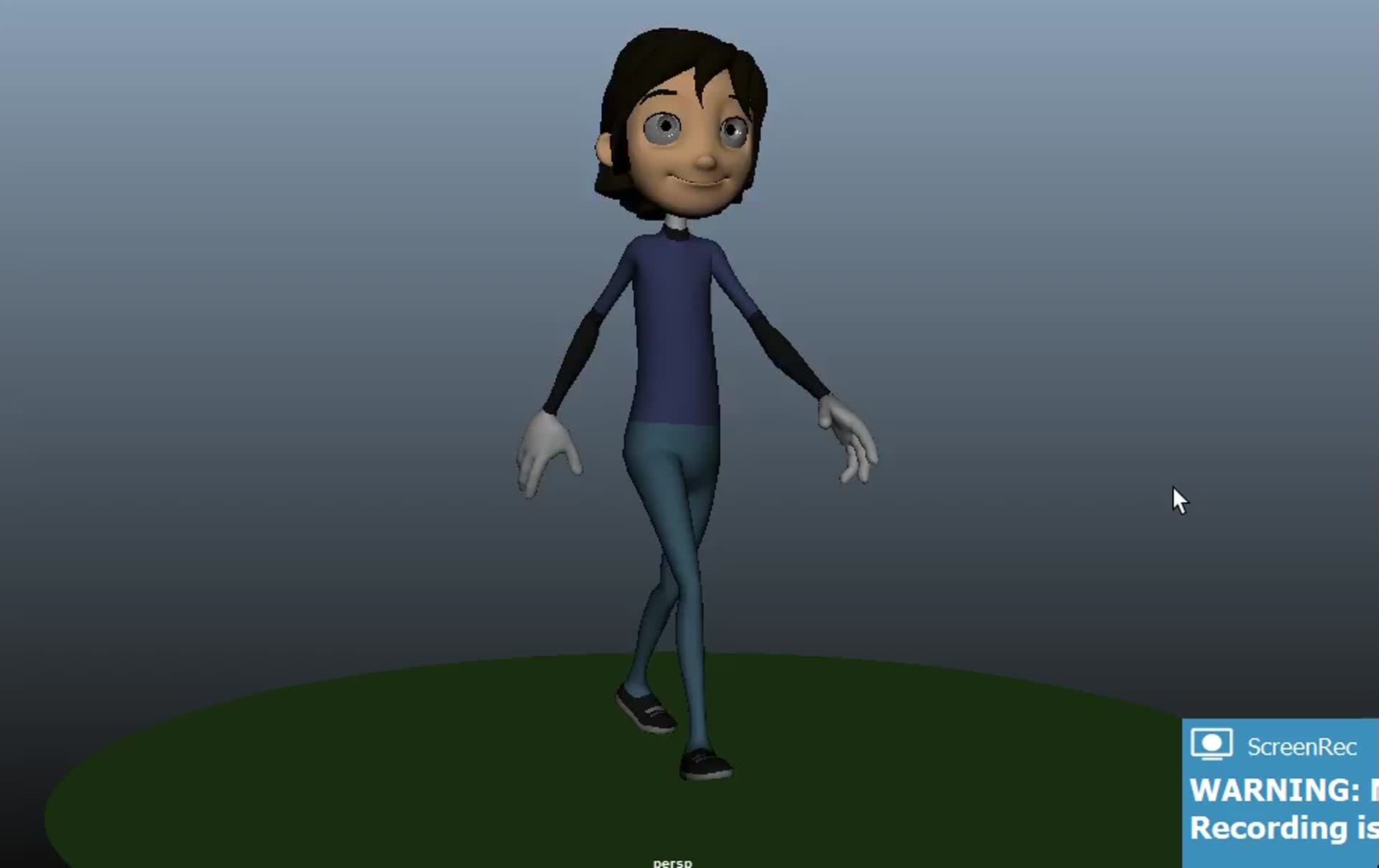 ArtStation - walk cycle animation