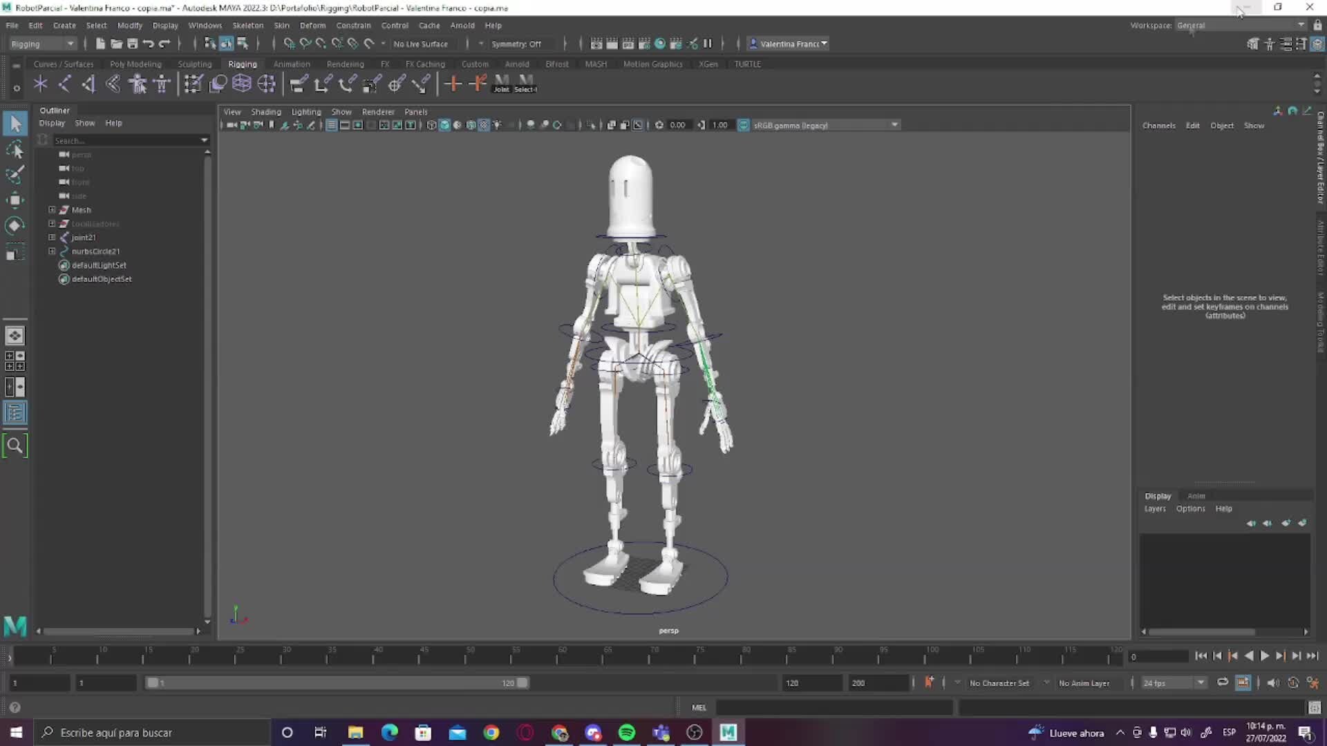 ArtStation - Robot rig